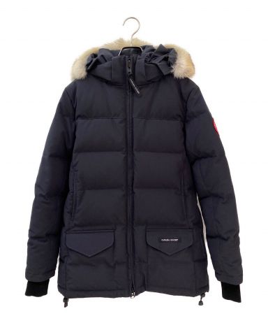 【中古・古着通販】CANADA GOOSE (カナダグース) SOLARIS PARKA ネイビー サイズ:S｜ブランド・古着通販 トレファク ...