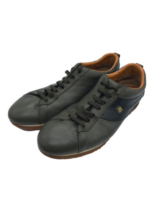 【中古・古着通販】BALLY (バリー) レザースニーカー/BREDY グリーン サイズ:9 2/1｜ブランド・古着通販 トレファク公式 ...
