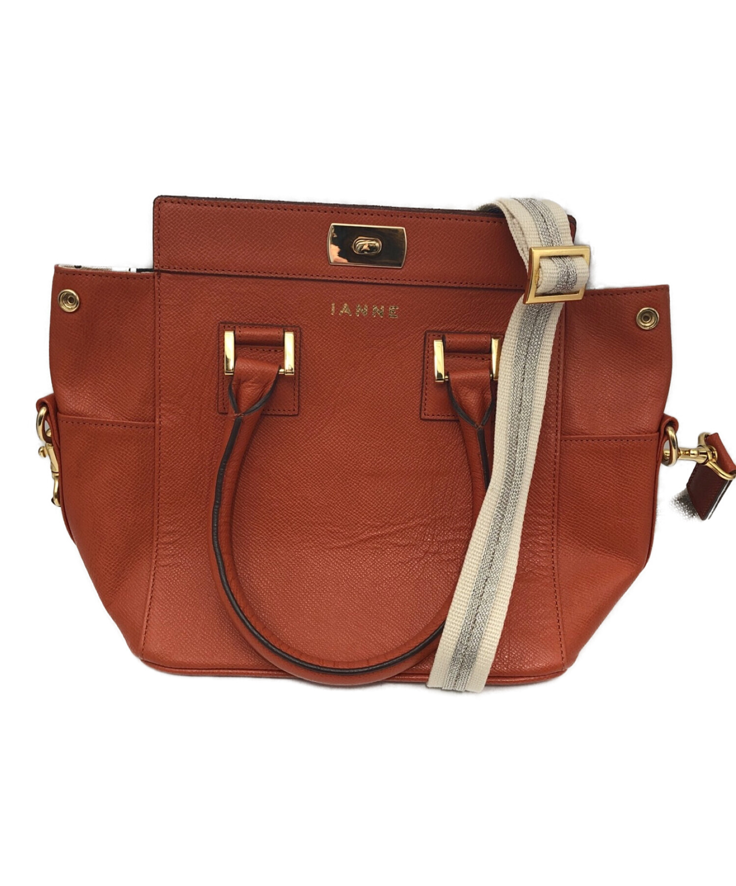 【中古・古着通販】IANNE (イアンヌ) 2WAYバッグ オレンジ｜ブランド・古着通販 トレファク公式【TREFAC FASHION】