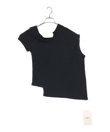 【中古・古着通販】Ameri (アメリ) MEDI LOOSE NECK KNIT ブラック サイズ:SIZE F 未使用品｜ブランド・古着通販 トレファク公式【TREFAC FASHION】