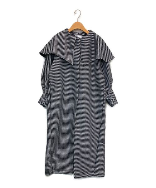 【中古・古着通販】AMERI (アメリ) 2WAY CAPE PUFF SLEEVE COAT ブラック サイズ:S 未使用品｜ブランド・古着通販 トレファク公式【TREFAC FASHION】