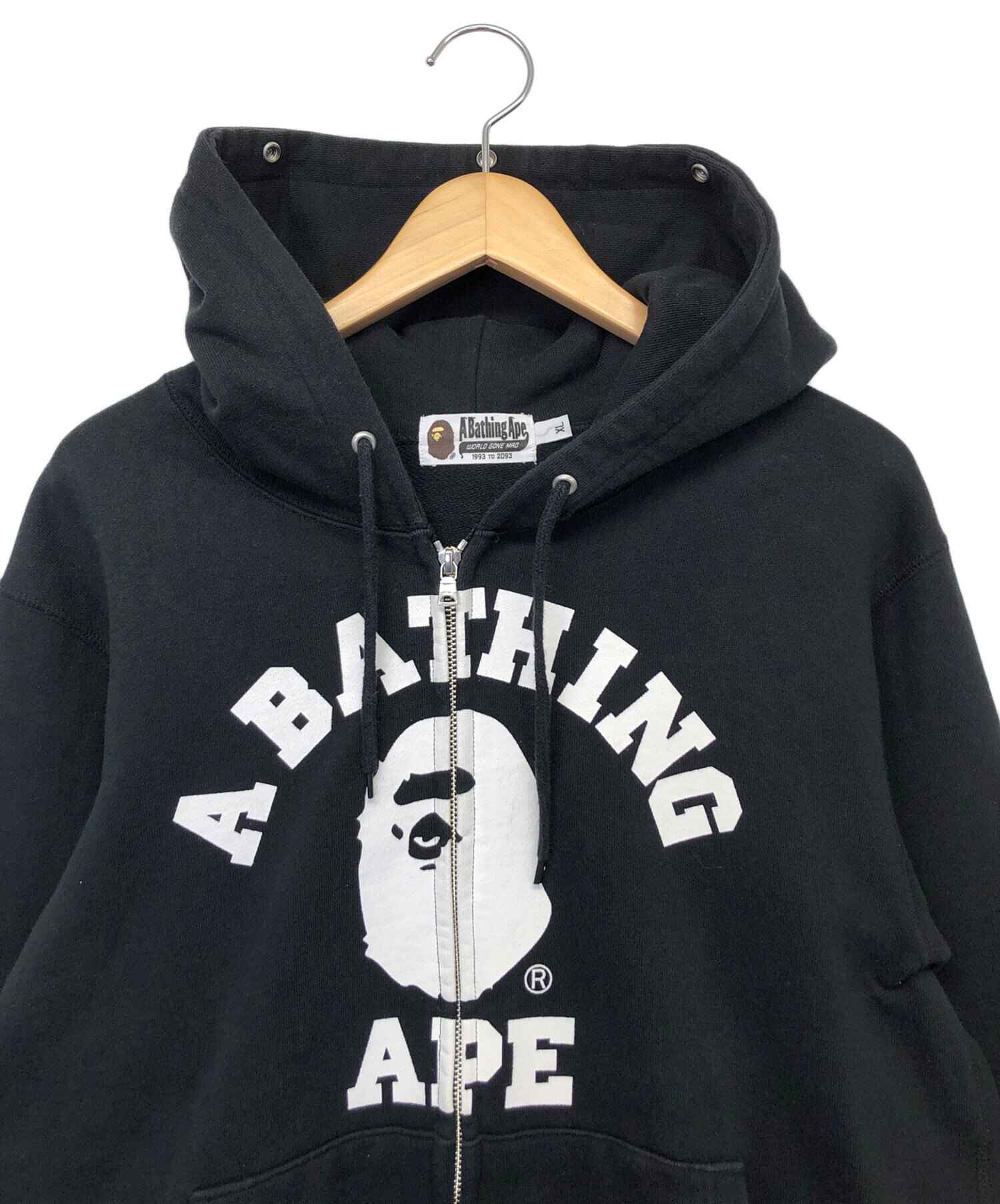 中古・古着通販】A BATHING APE (アベイシングエイプ) ジップパーカー