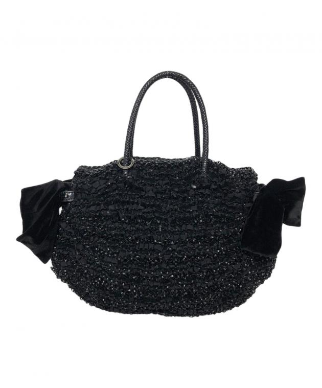 中古・古着通販】ANTEPRIMA (アンテプリマ) ワイヤーバッグ ブラック