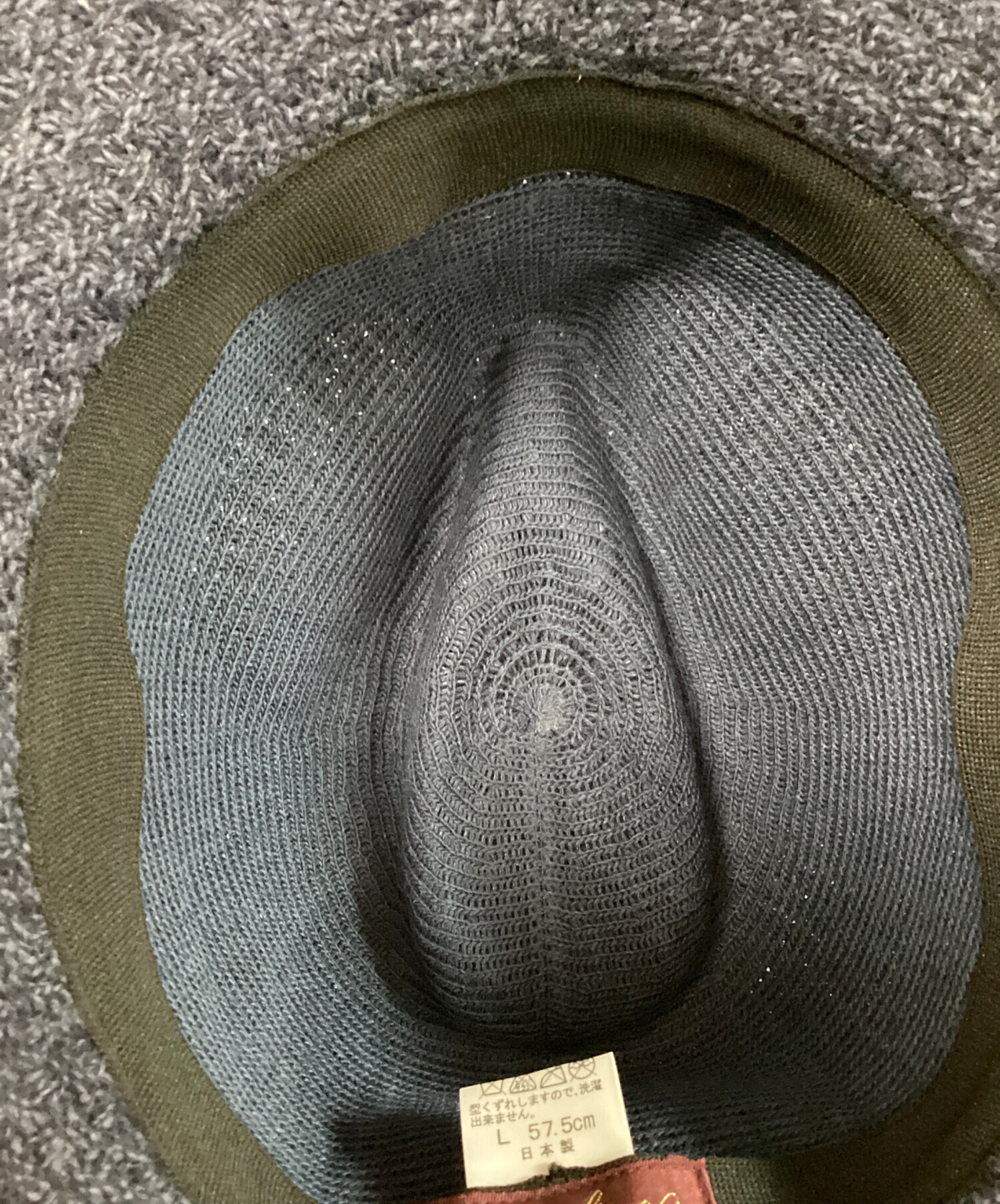 中古・古着通販】BORSALINO (ボルサリーノ) ハット ネイビー｜ブランド
