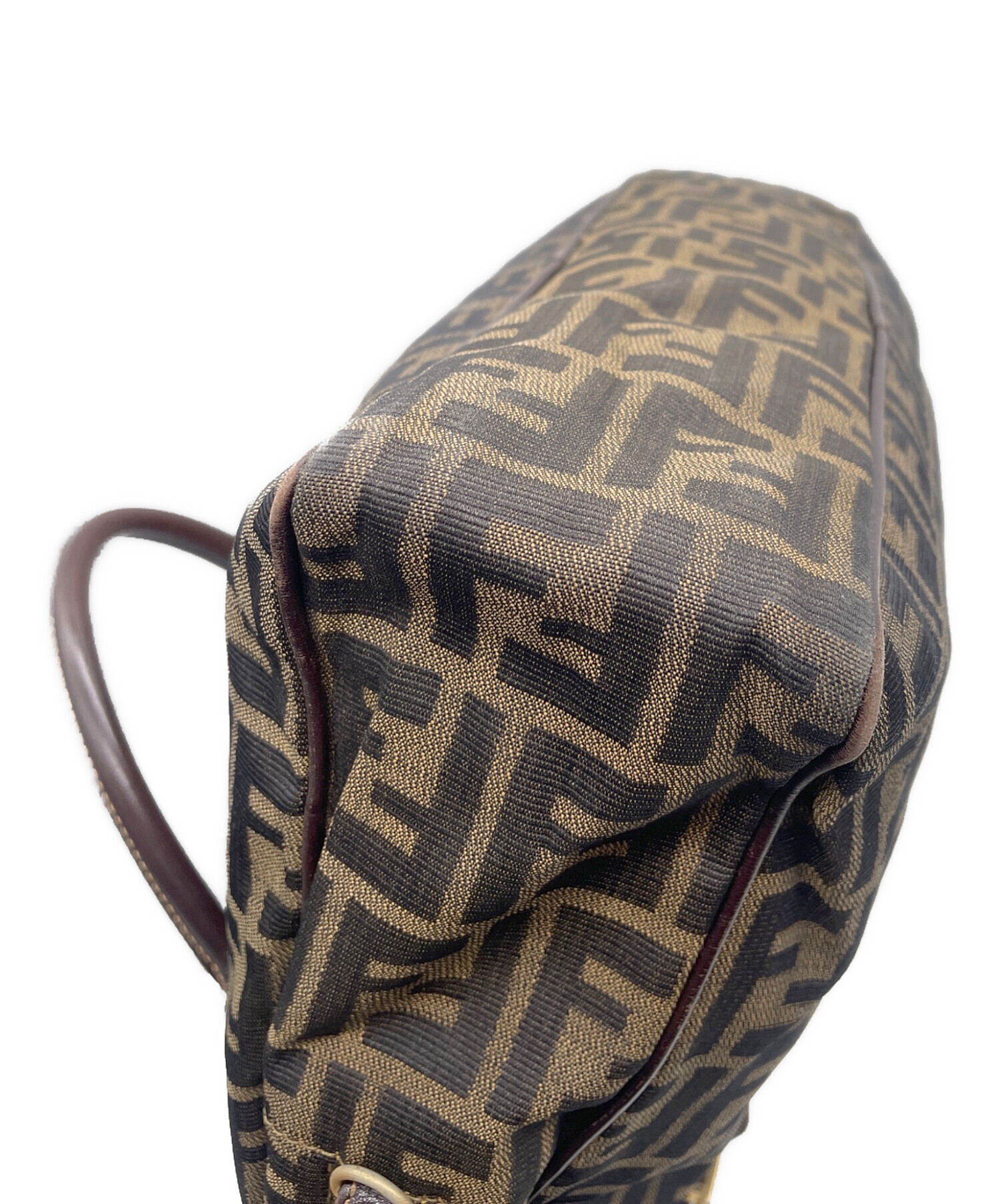 中古・古着通販】FENDI (フェンディ) ハンドバッグ ブラウン｜ブランド