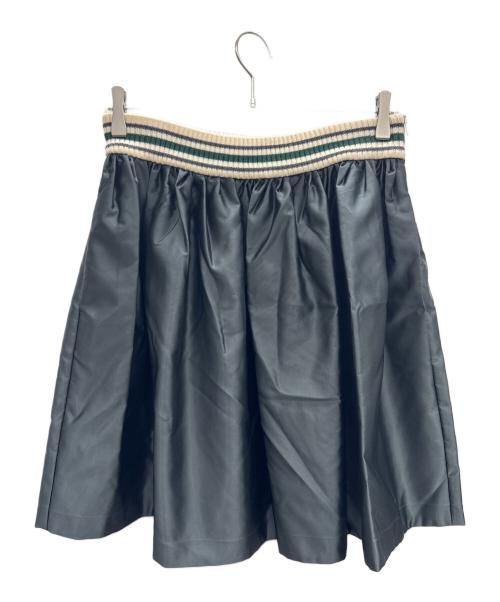 中古・古着通販】MIU MIU (ミュウミュウ) ミニスカート グレー サイズ