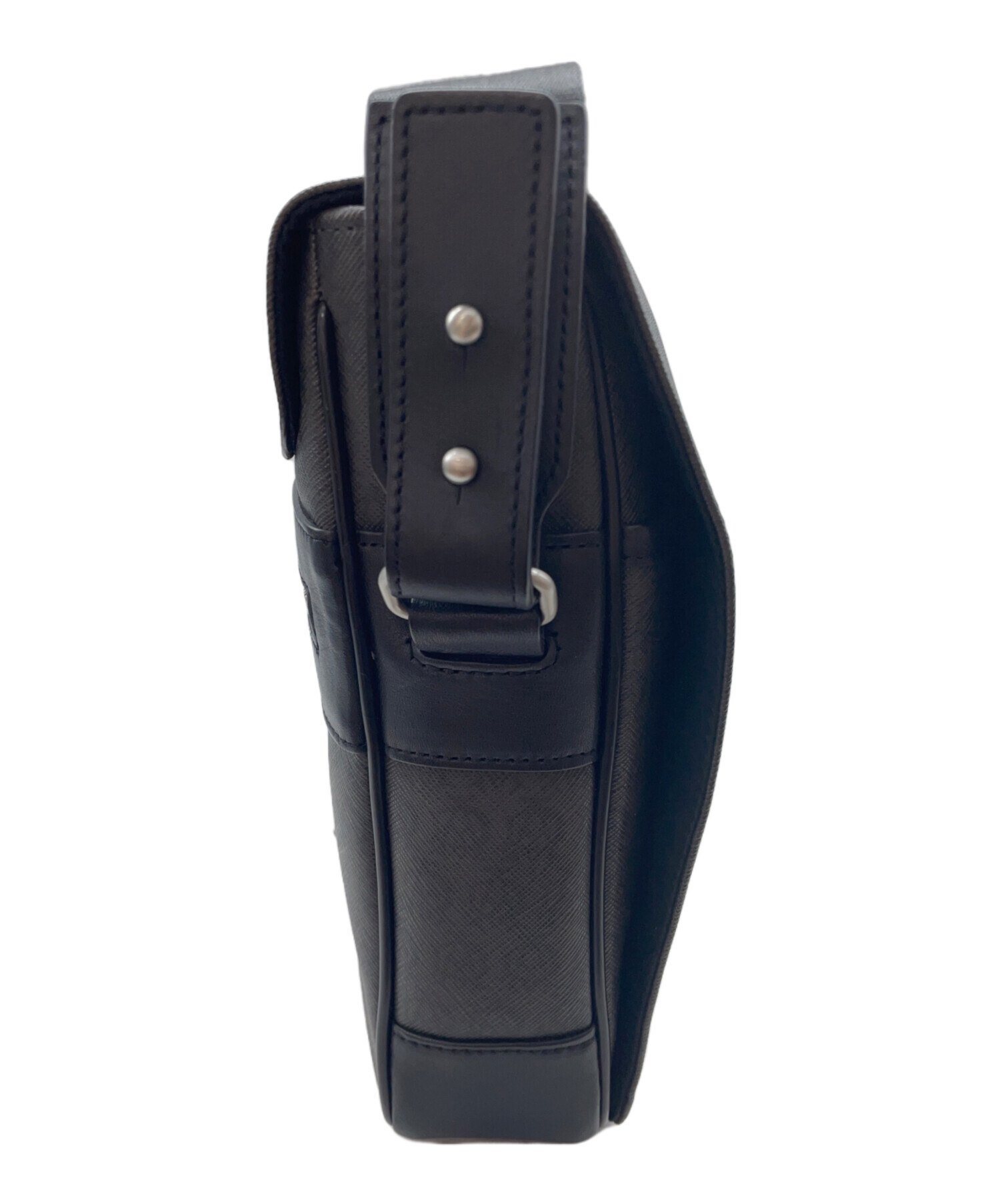 中古・古着通販】dunhill (ダンヒル) ショルダーバッグ ダークブラウン