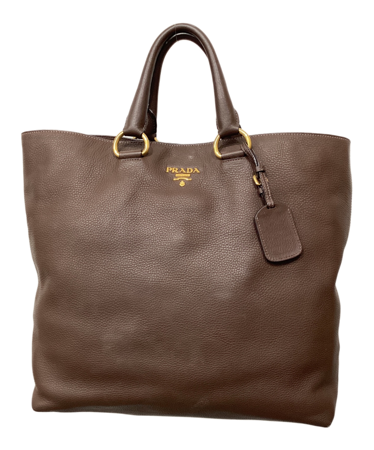 中古・古着通販】PRADA (プラダ) トートバッグ ブラウン｜ブランド