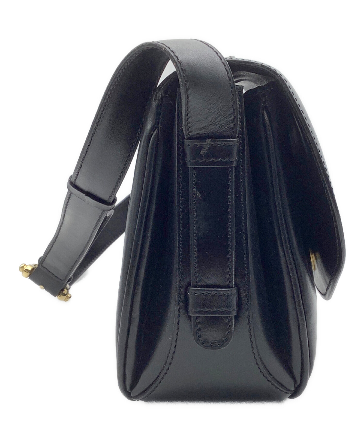 中古・古着通販】CELINE (セリーヌ) ショルダーバッグ ブラック サイズ