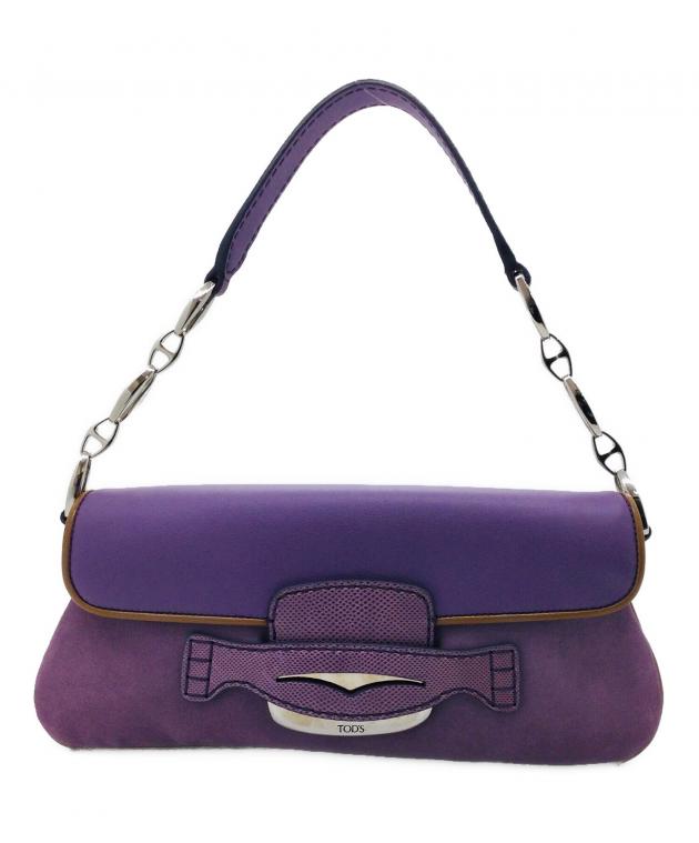 中古・古着通販】TOD'S (トッズ) ワンショルダーバッグ パープル