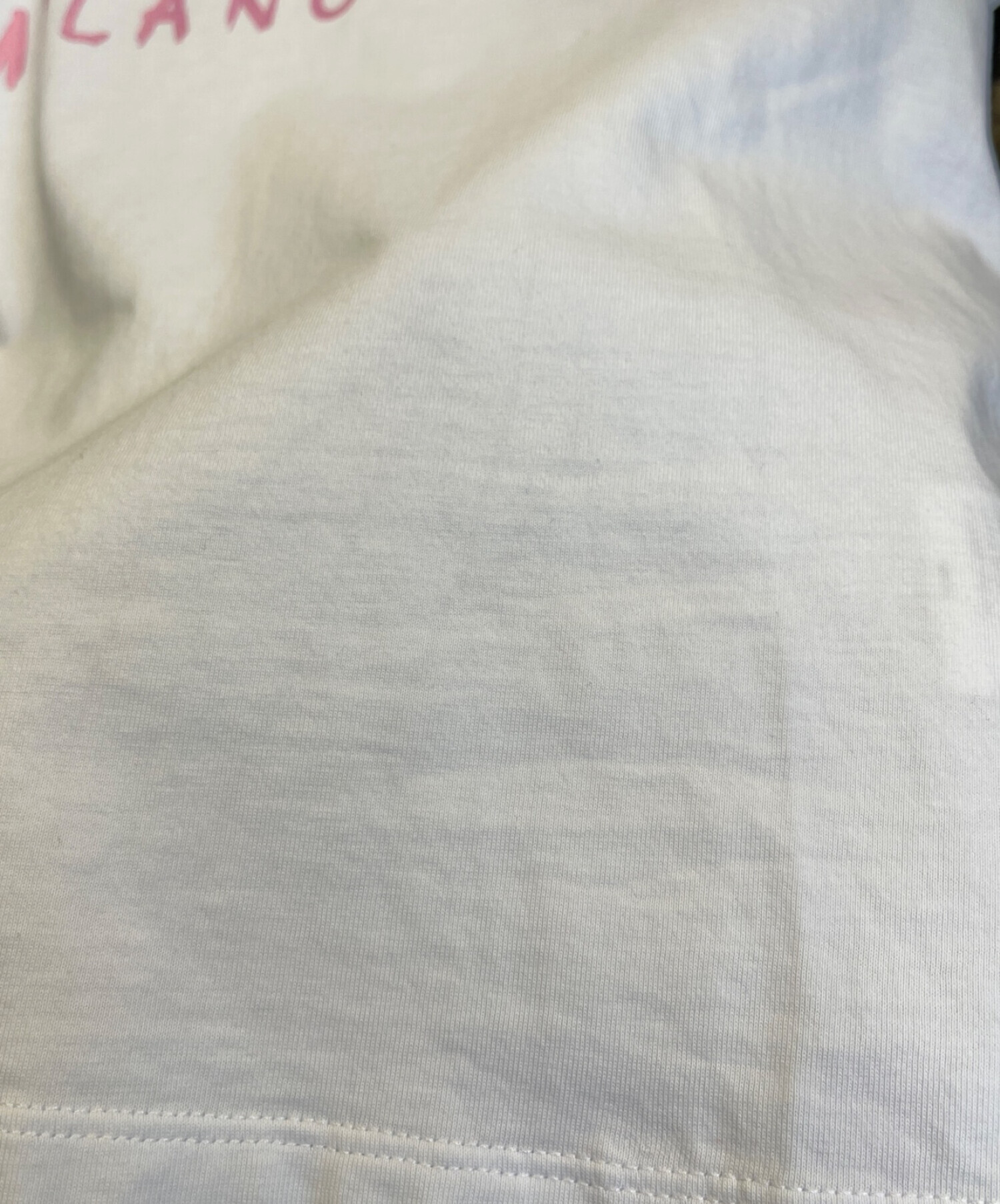 中古・古着通販】MSGM (エムエスジーエム) 半袖Tシャツ ホワイト