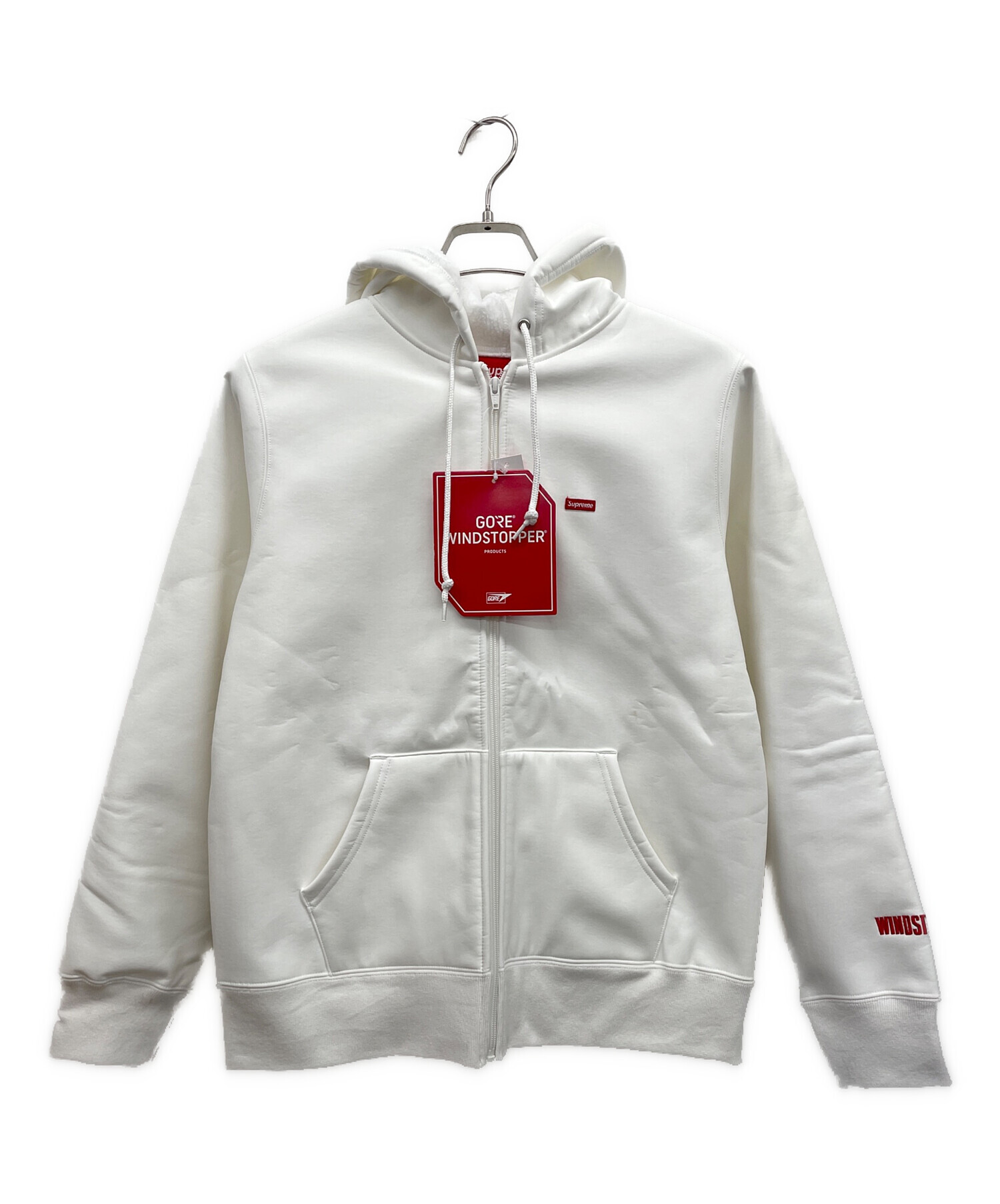 中古・古着通販】Supreme (シュプリーム) ジップパーカー ホワイト