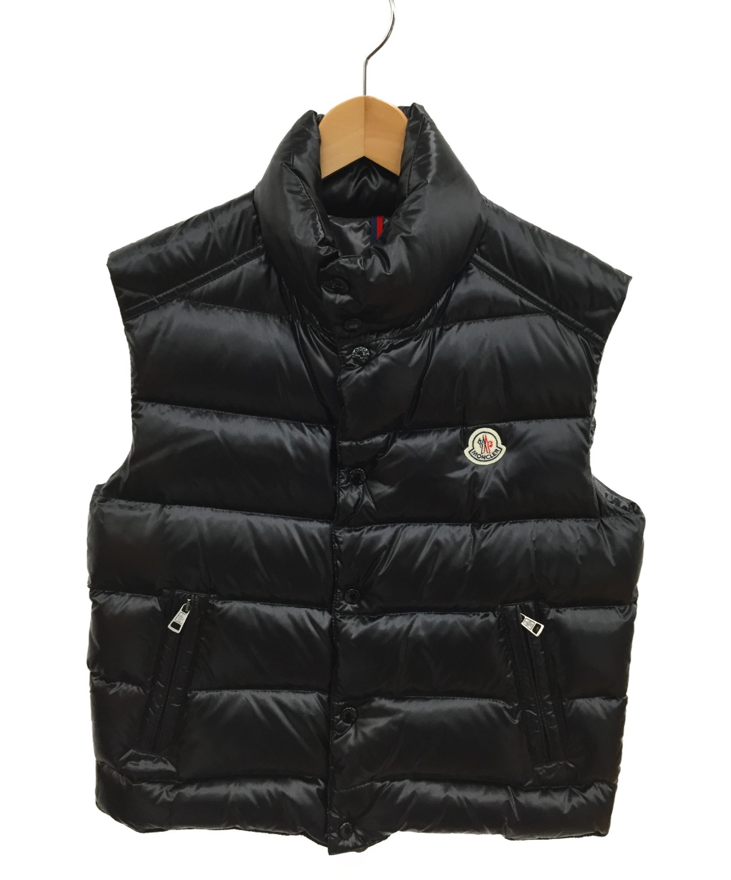 中古・古着通販】MONCLER (モンクレール) ダウンベスト ブラック