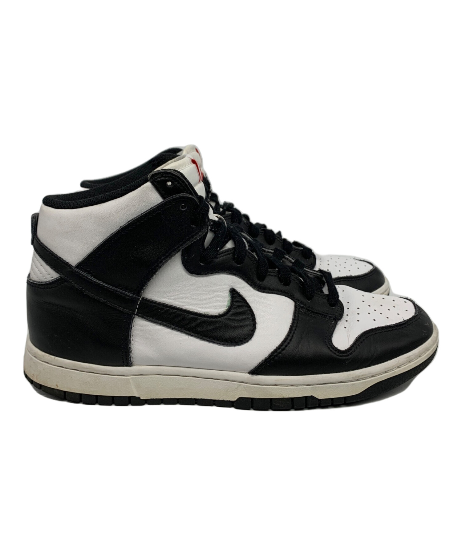 中古・古着通販】NIKE (ナイキ) DUNK HIGH ブラック×ホワイト サイズ