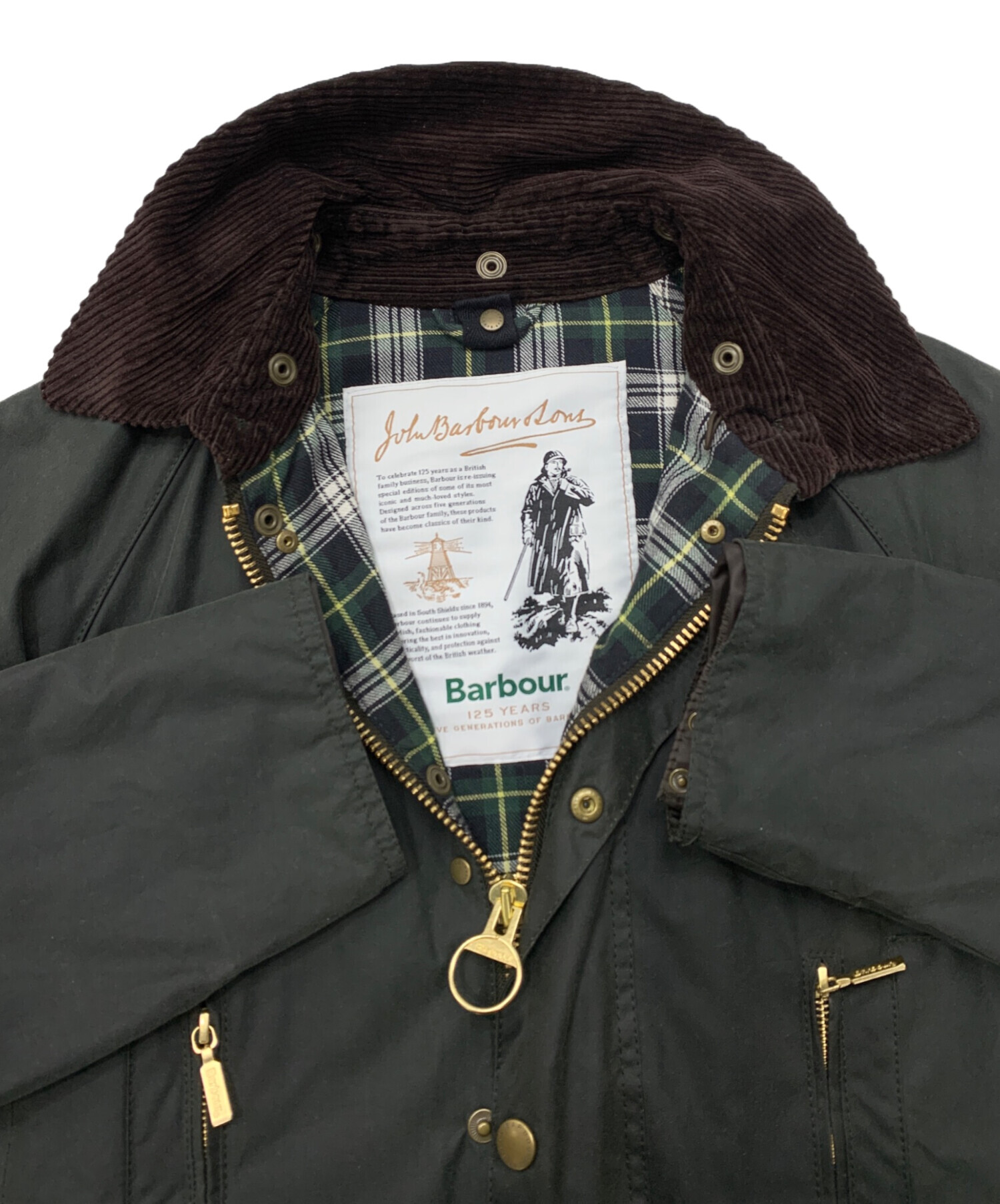 中古・古着通販】Barbour (バブアー) 125周年 ジャケット カーキ