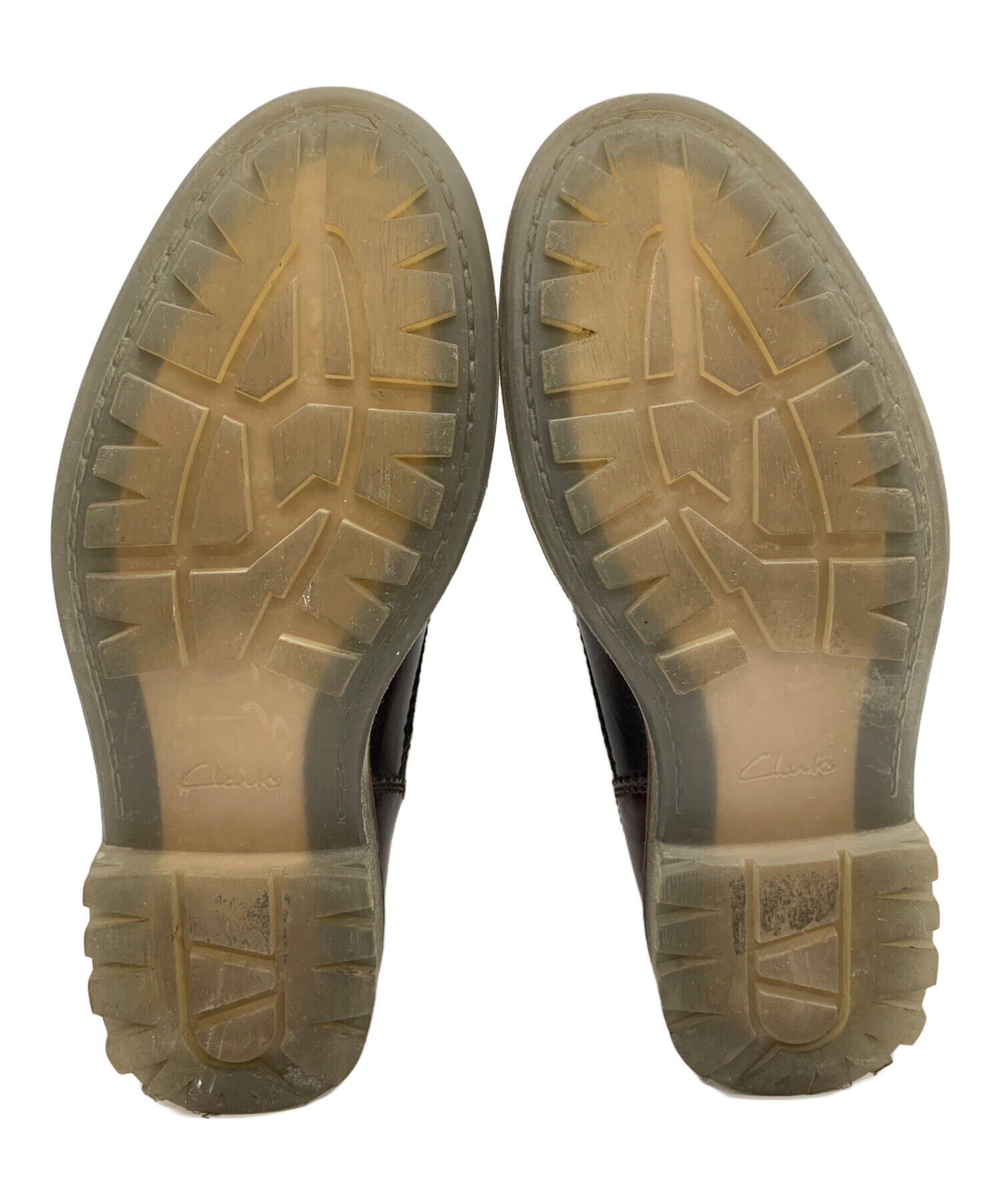 中古・古着通販】CLARKS (クラークス) レザーシューズ ブラウン サイズ