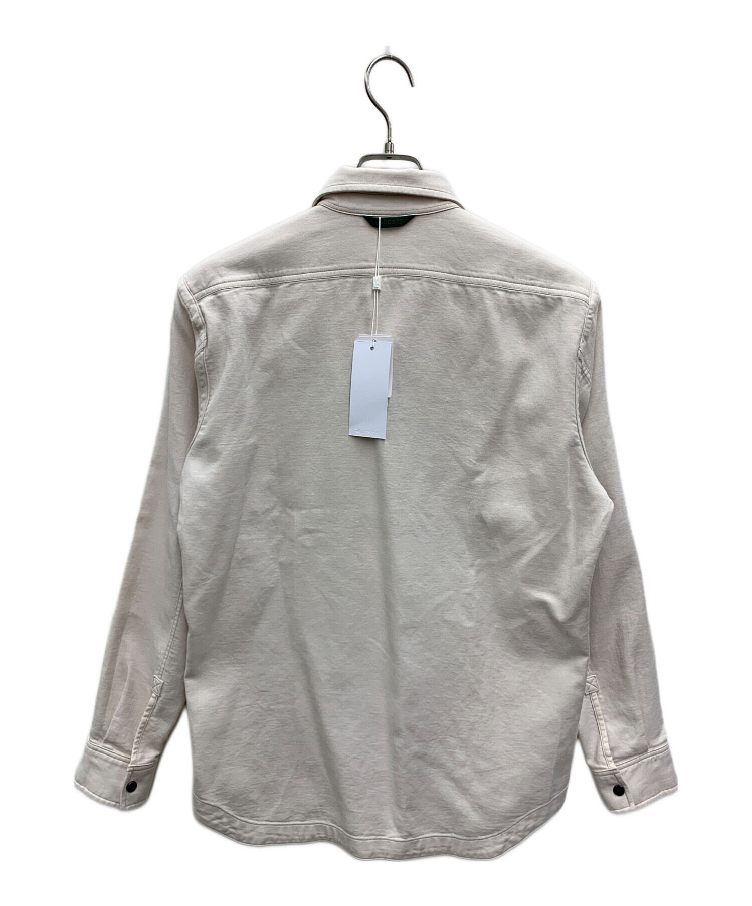 中古・古着通販】LACOSTE (ラコステ) リバーシブルシャツ アイボリー