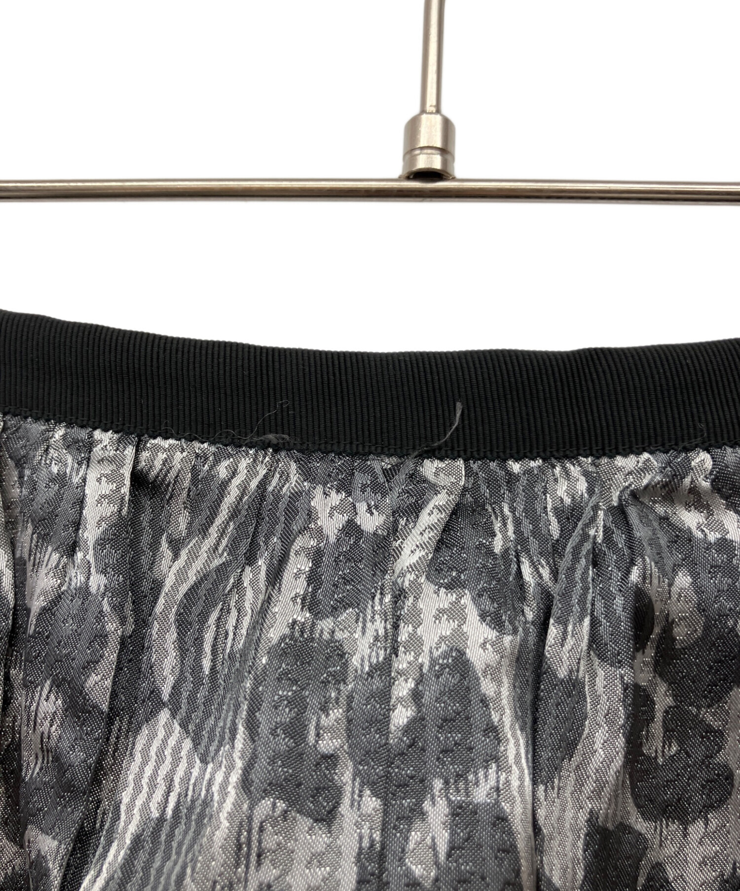 中古・古着通販】sacai (サカイ) ミニスカート ブラック サイズ:1