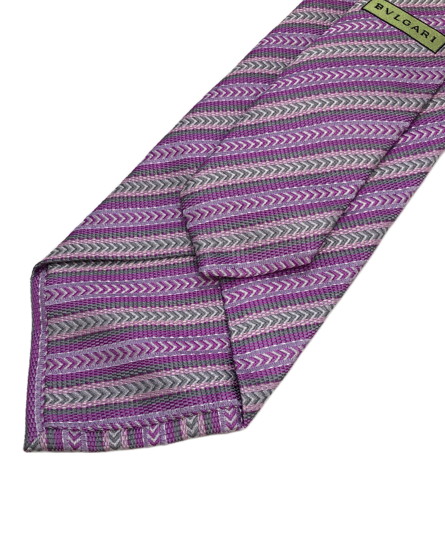 中古・古着通販】BVLGARI (ブルガリ) ネクタイ パープル サイズ:不明