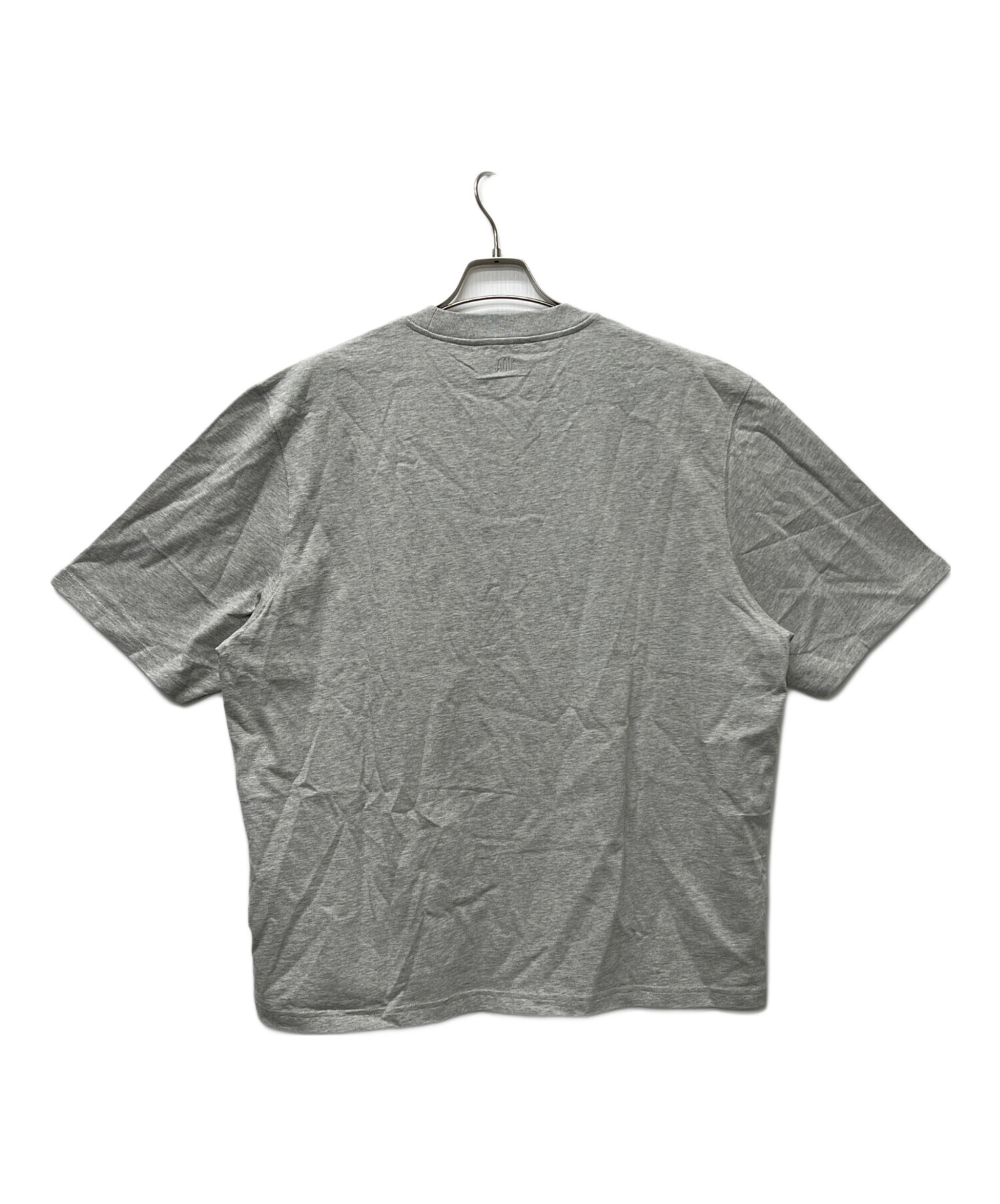 中古・古着通販】AMI PARIS (アミ パリス) 半袖カットソー グレー