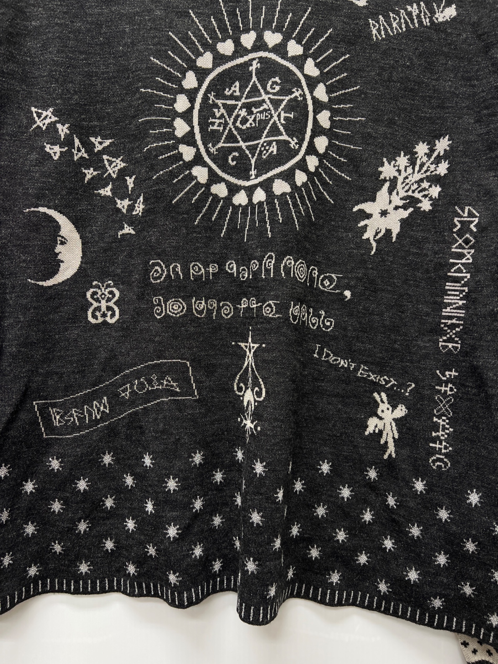 中古・古着通販】rurumu (ルルムウ) 薄手ニット グレー サイズ:L