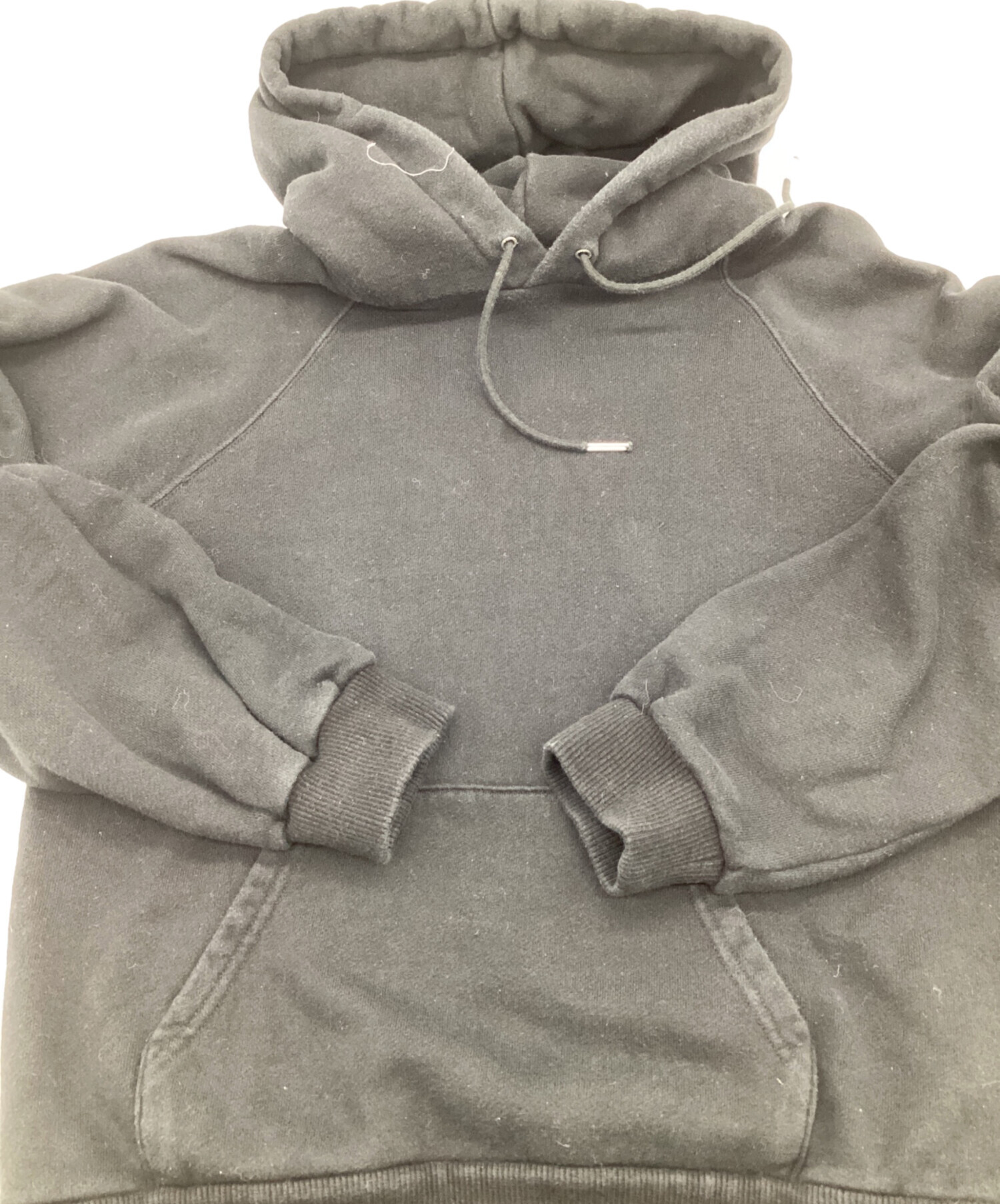 中古・古着通販】CELINE (セリーヌ) バックプリントパーカー ブラック