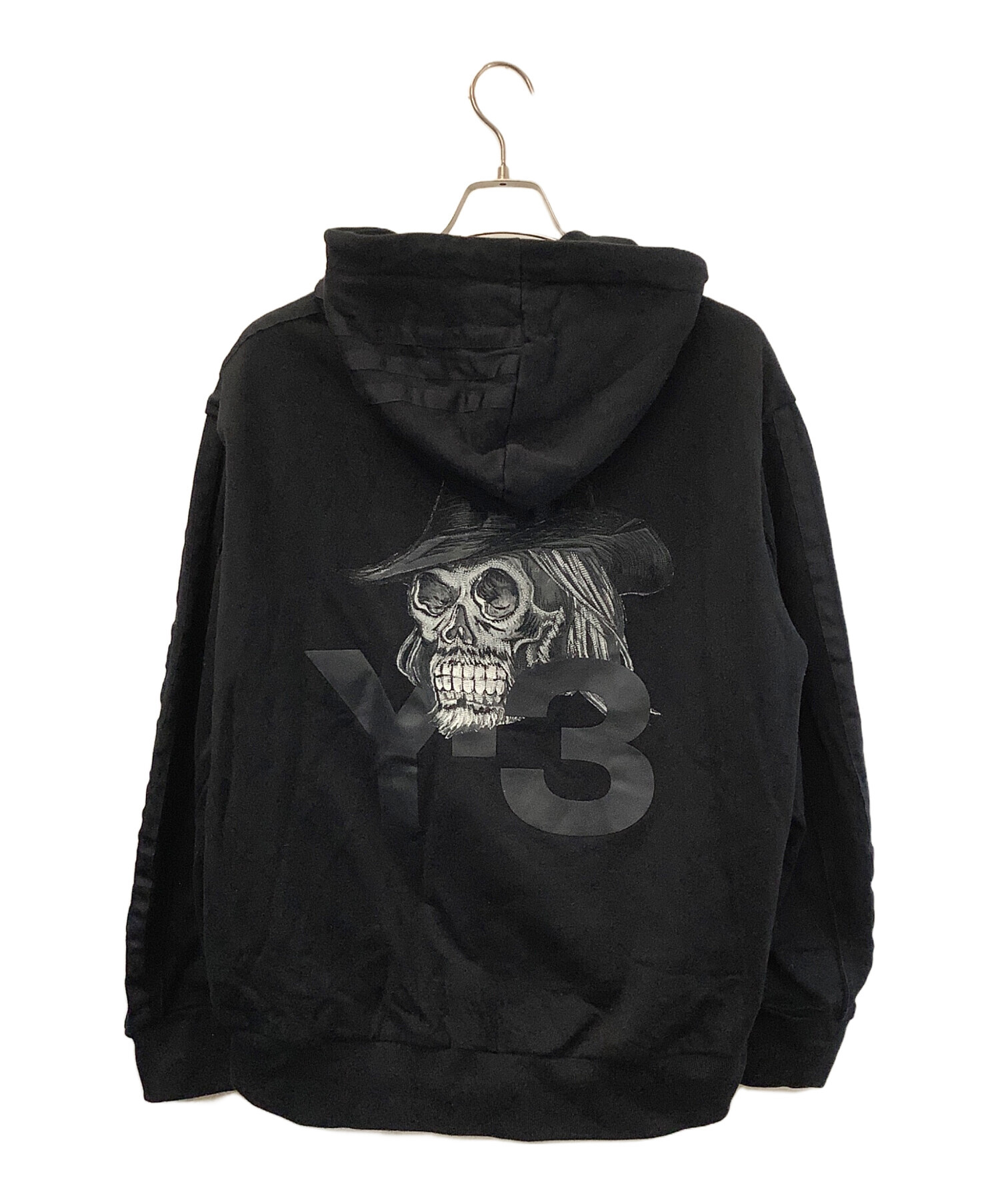 中古・古着通販】Y-3 (ワイスリー) ジップパーカー ブラック サイズ:S