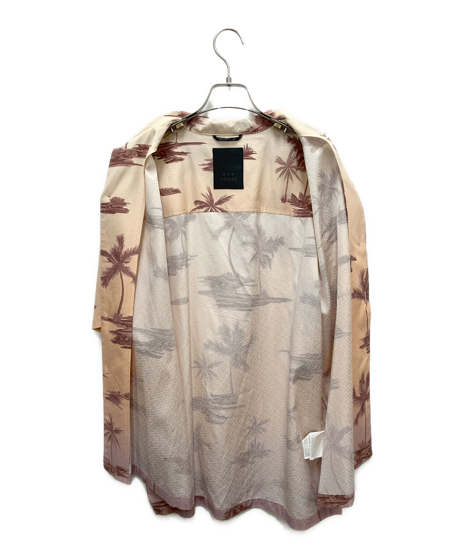 中古・古着通販】TATRAS (タトラス) アロハシャツ ピンク サイズ:SIZE