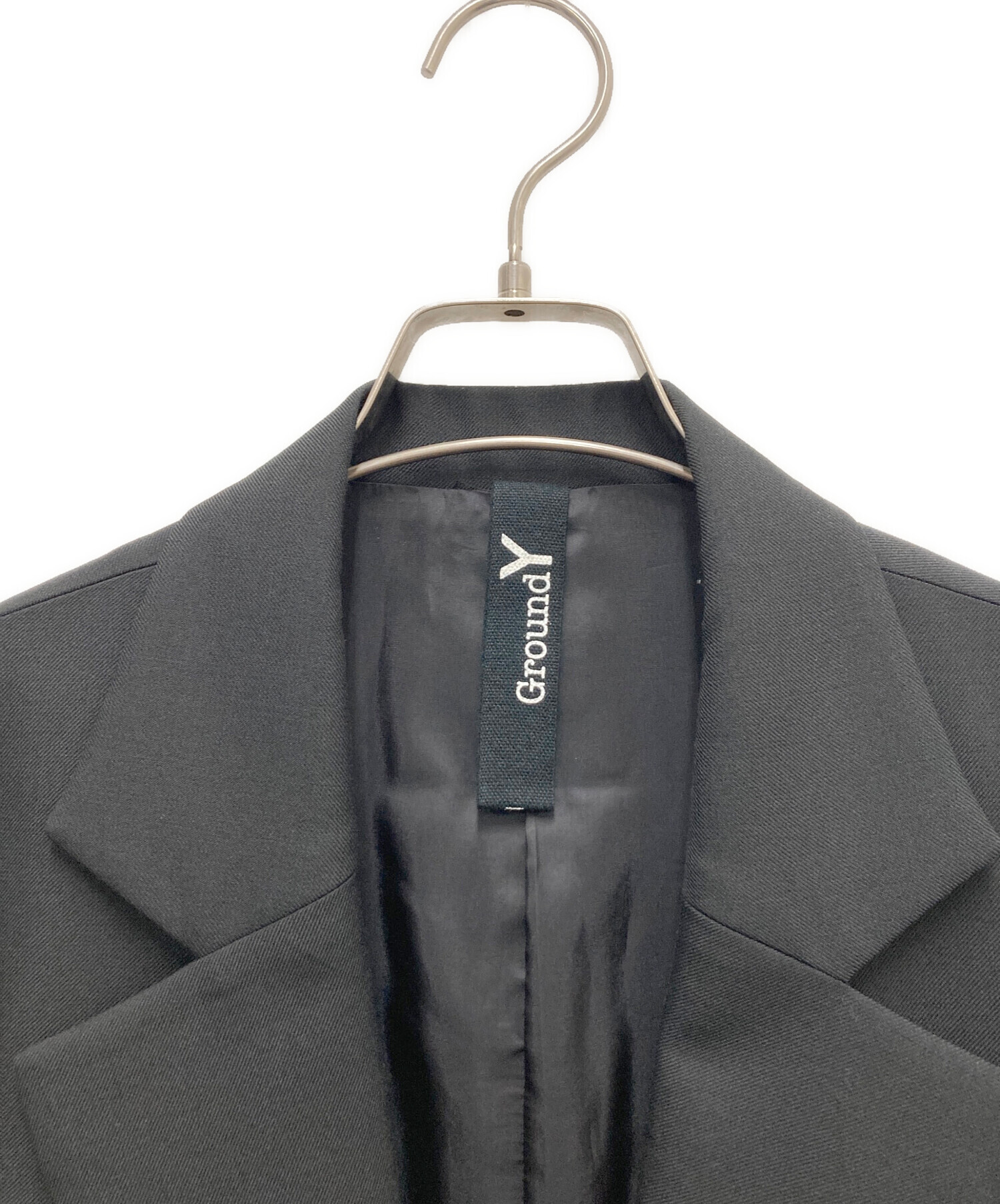 中古・古着通販】GROUND Y (グラウンドワイ) ギャバジン シングル