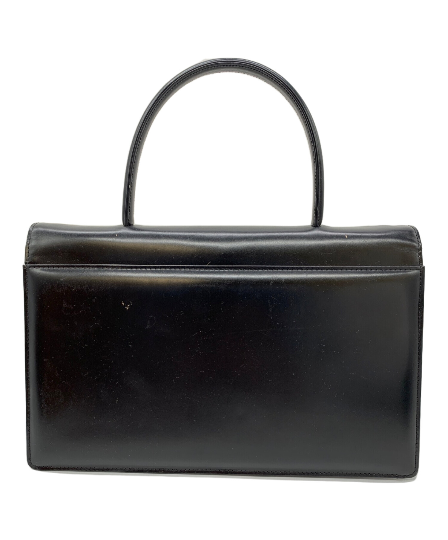 中古・古着通販】GIVENCHY (ジバンシィ) ハンドバッグ ブラック