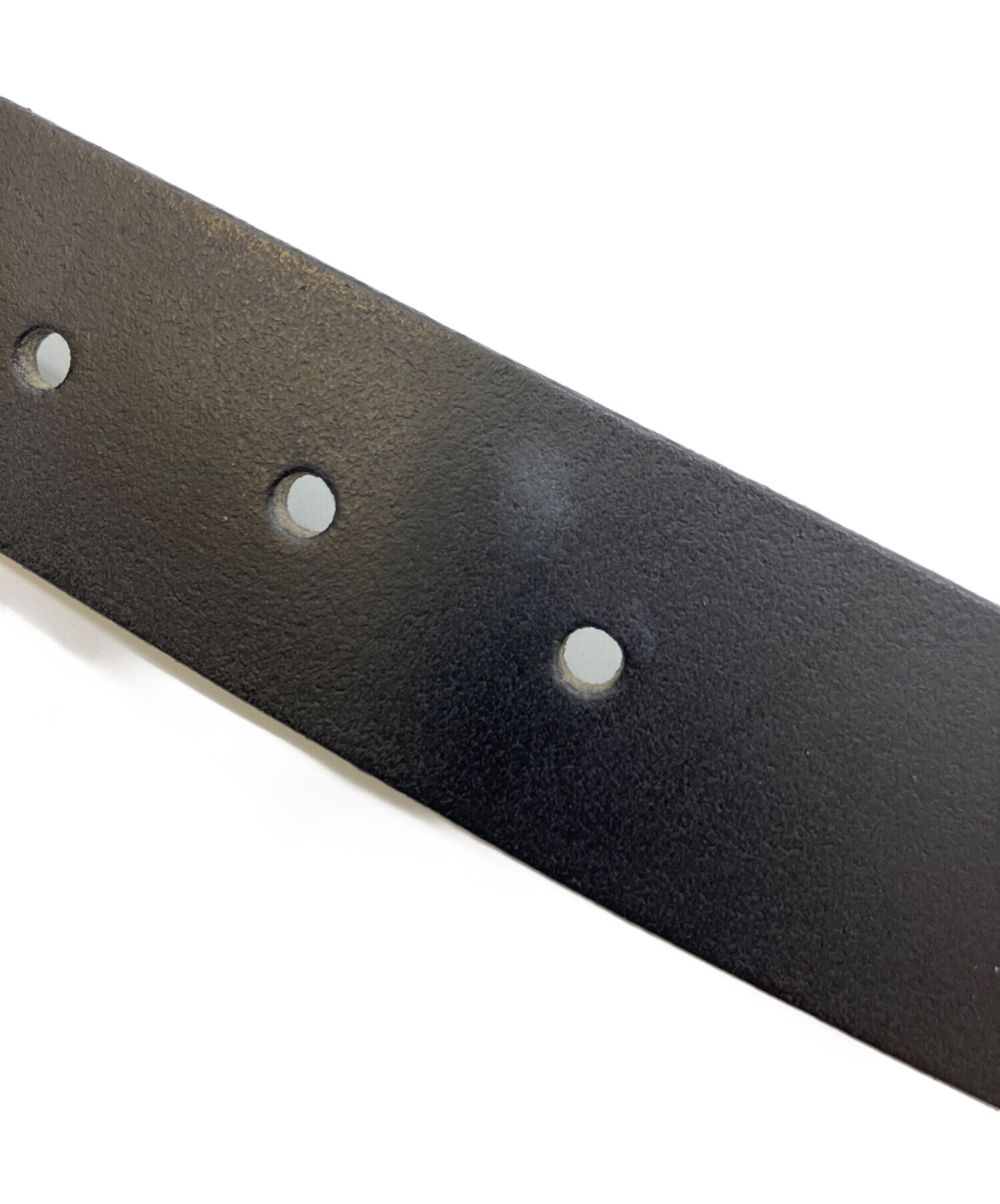 中古・古着通販】DIESEL (ディーゼル) レザーベルト ブラック