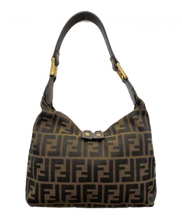 中古・古着通販】FENDI (フェンディ) ショルダーバッグ ブラウン