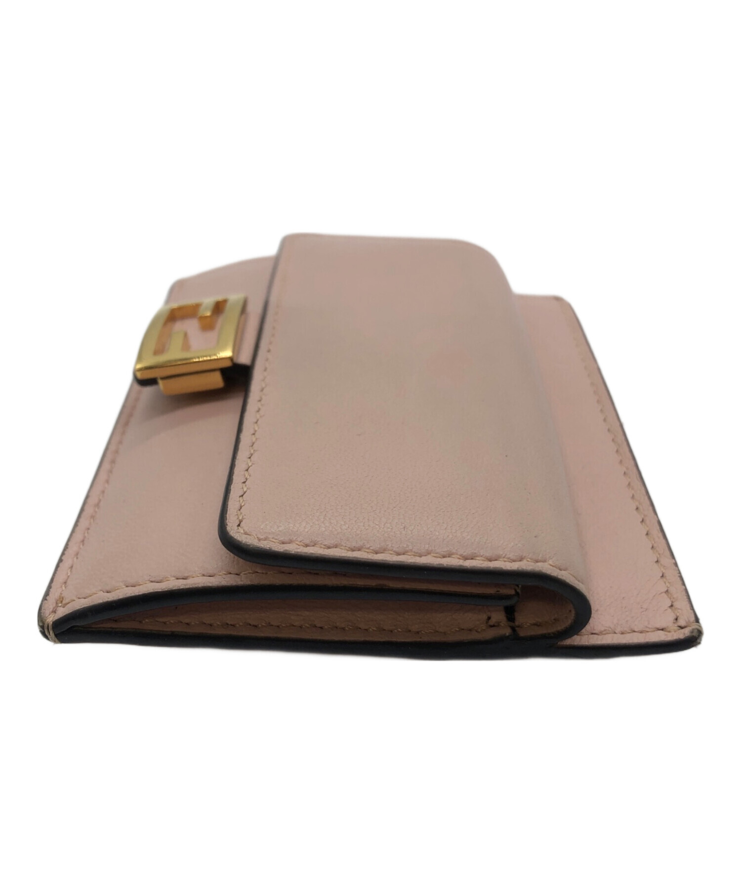 中古・古着通販】FENDI (フェンディ) バゲット カードケース ピンク