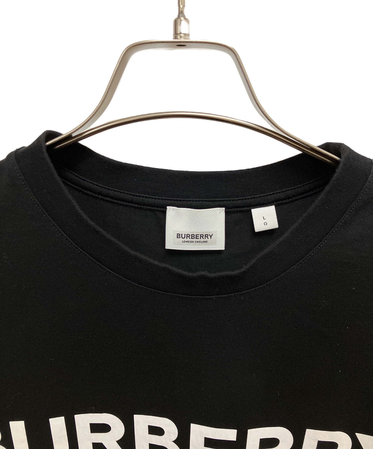 BURBERRY バーバリー Tシャツ・カットソー レディース 【古着】【中古】 中古・古着通販】BURBERRY (バーバリー) 半袖カットソー ブラック