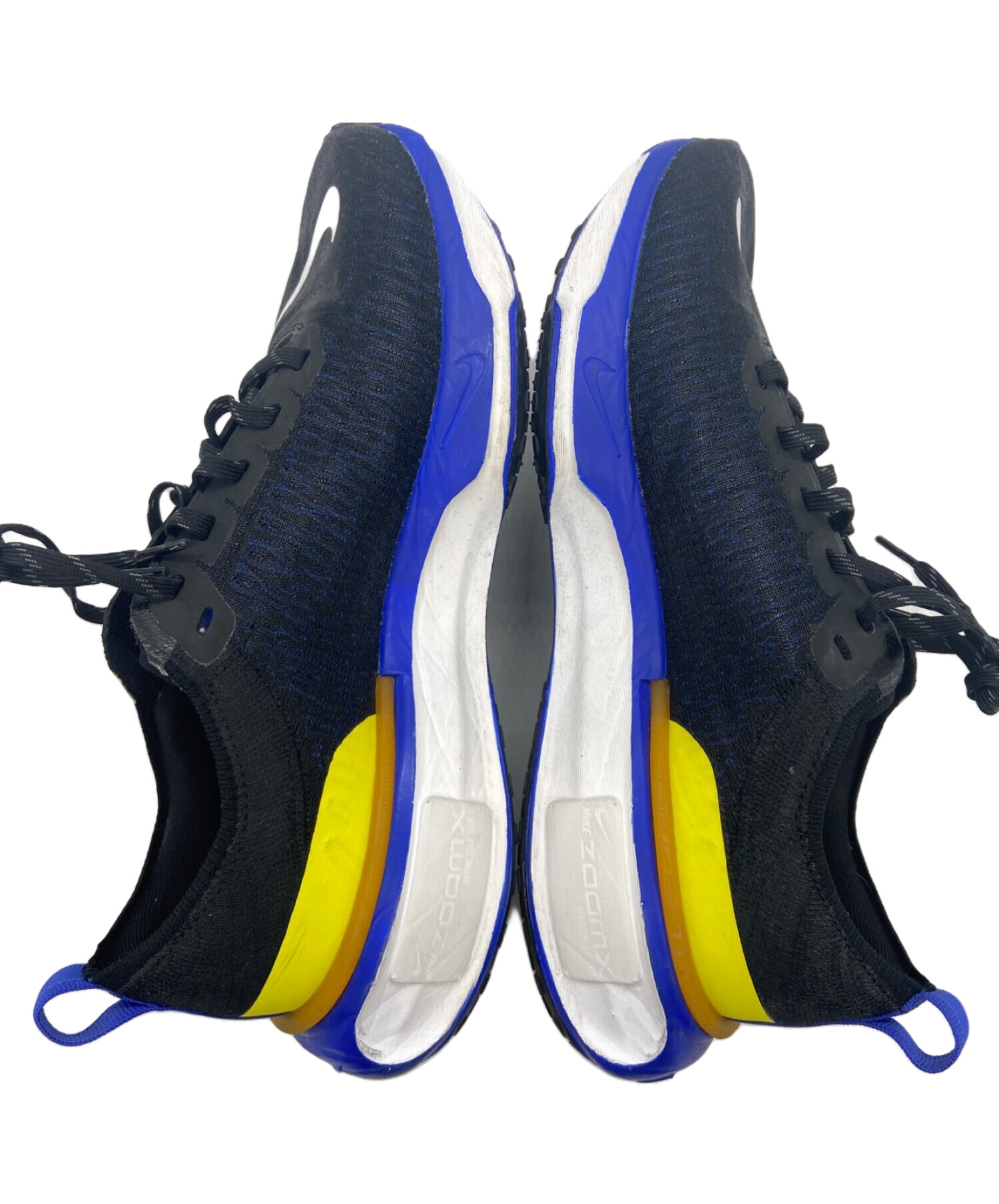 中古・古着通販】NIKE (ナイキ) ランニングシューズ ブラック×ネイビー