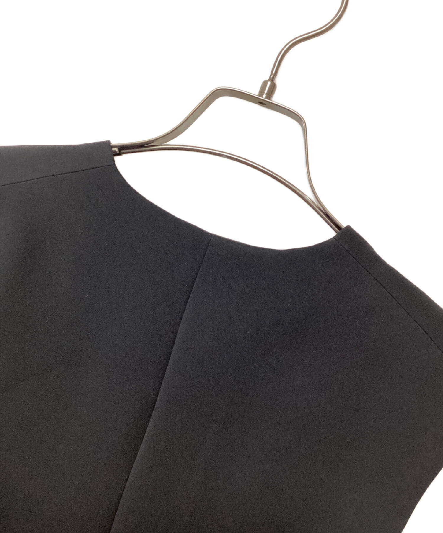 中古・古着通販】ESTNATION (エストネーション) ロングジレ ブラック