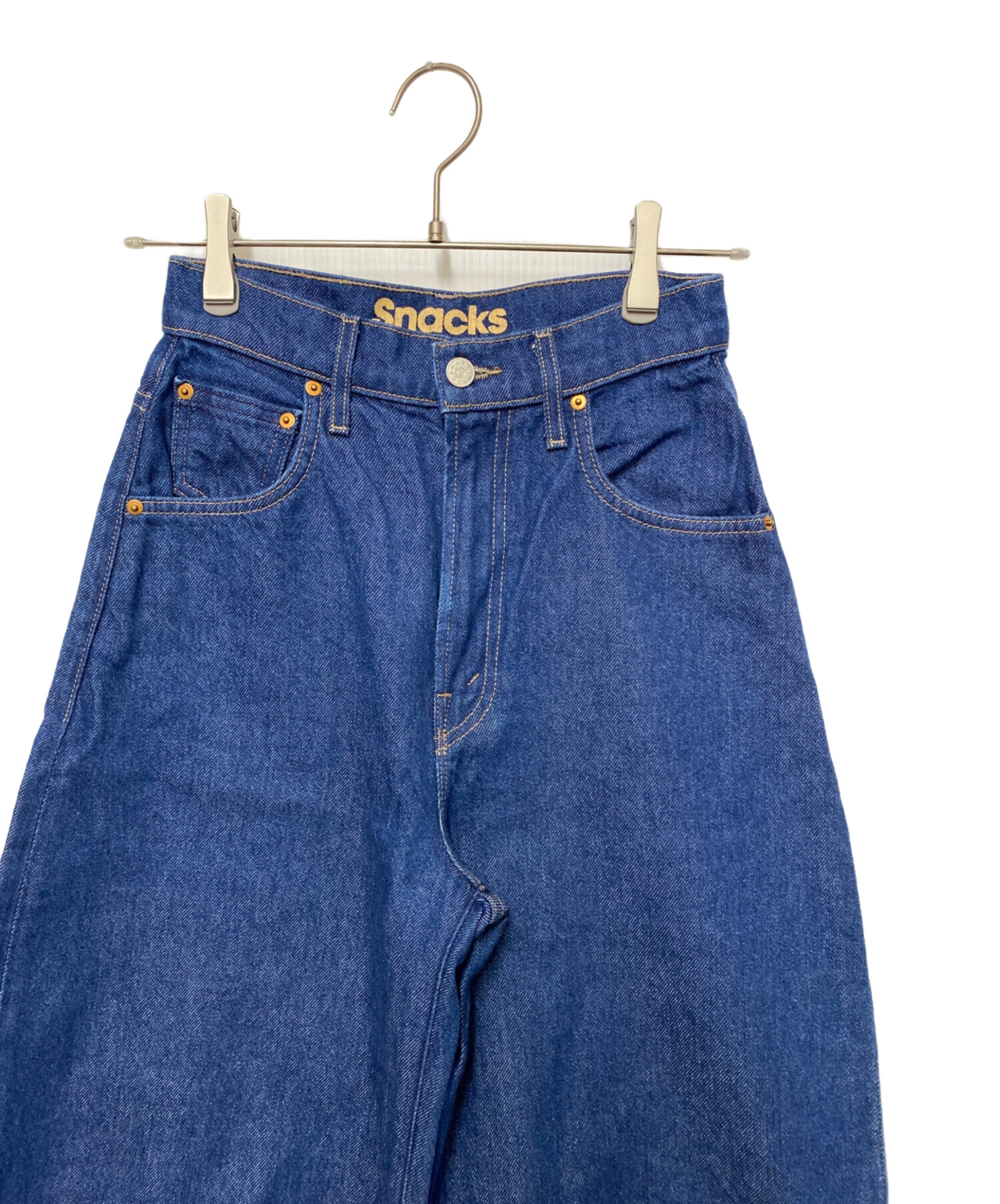 中古・古着通販】mother (マザー) デニムパンツ ブルー サイズ:S