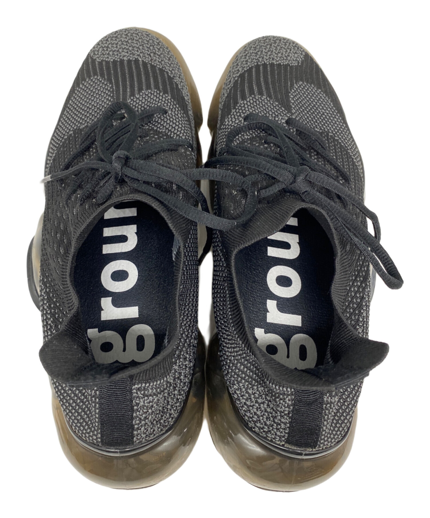 中古・古着通販】grounds (グラウンズ) スニーカー ブラック サイズ