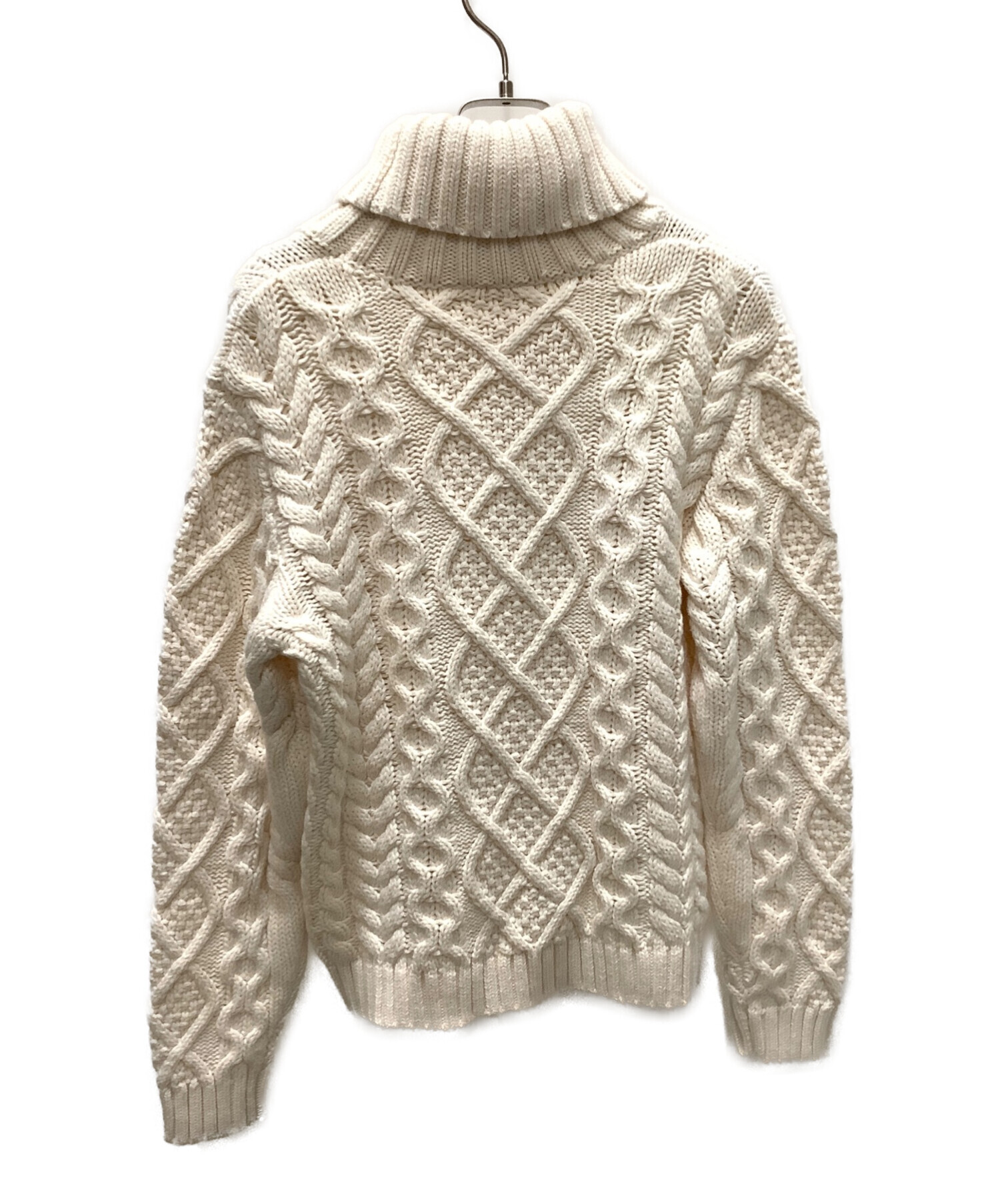 中古・古着通販】Chloe (クロエ) ハイネックニット ベージュ サイズ:14