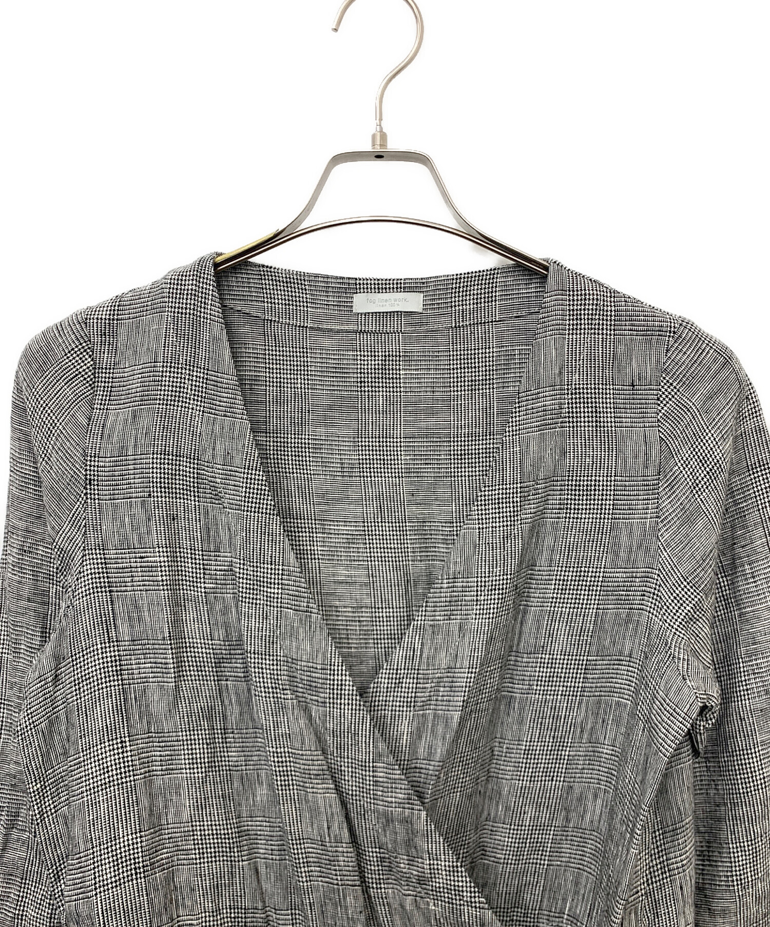 中古・古着通販】fog linen work (フォグリネンワーク) 長袖ワンピース