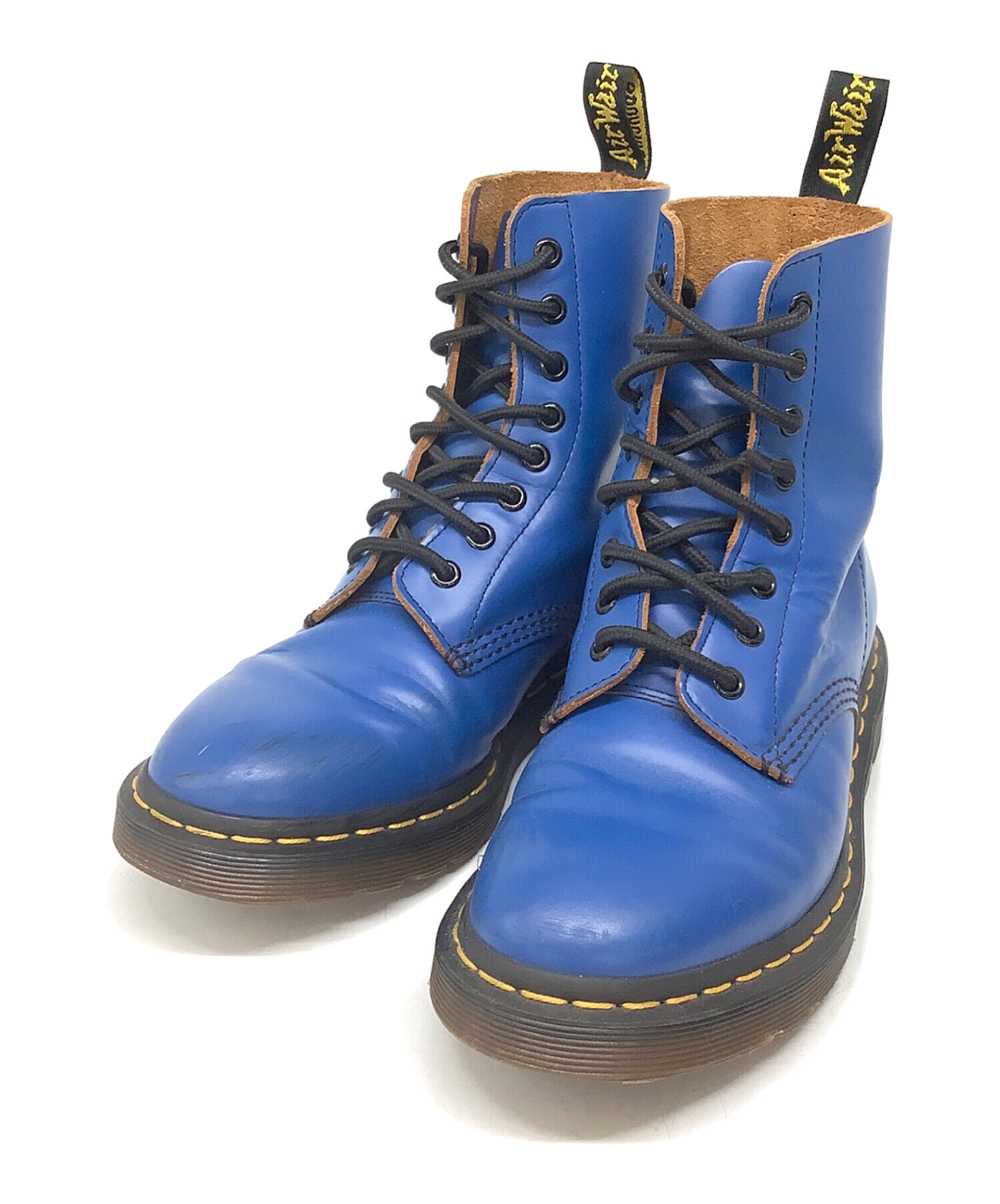 中古・古着通販】Dr.Martens (ドクターマーチン) ブーツ ブルー サイズ