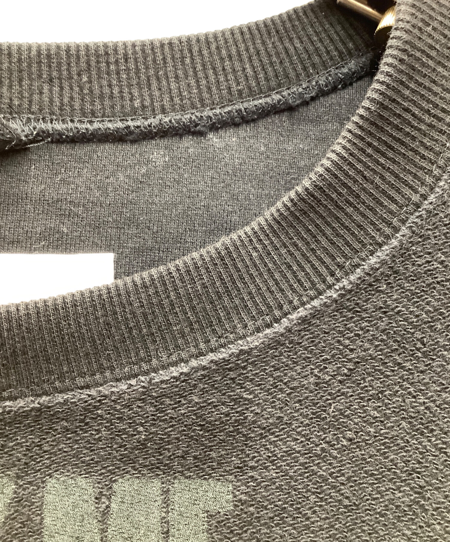 中古・古着通販】doublet (ダブレット) スウェット ブラック サイズ