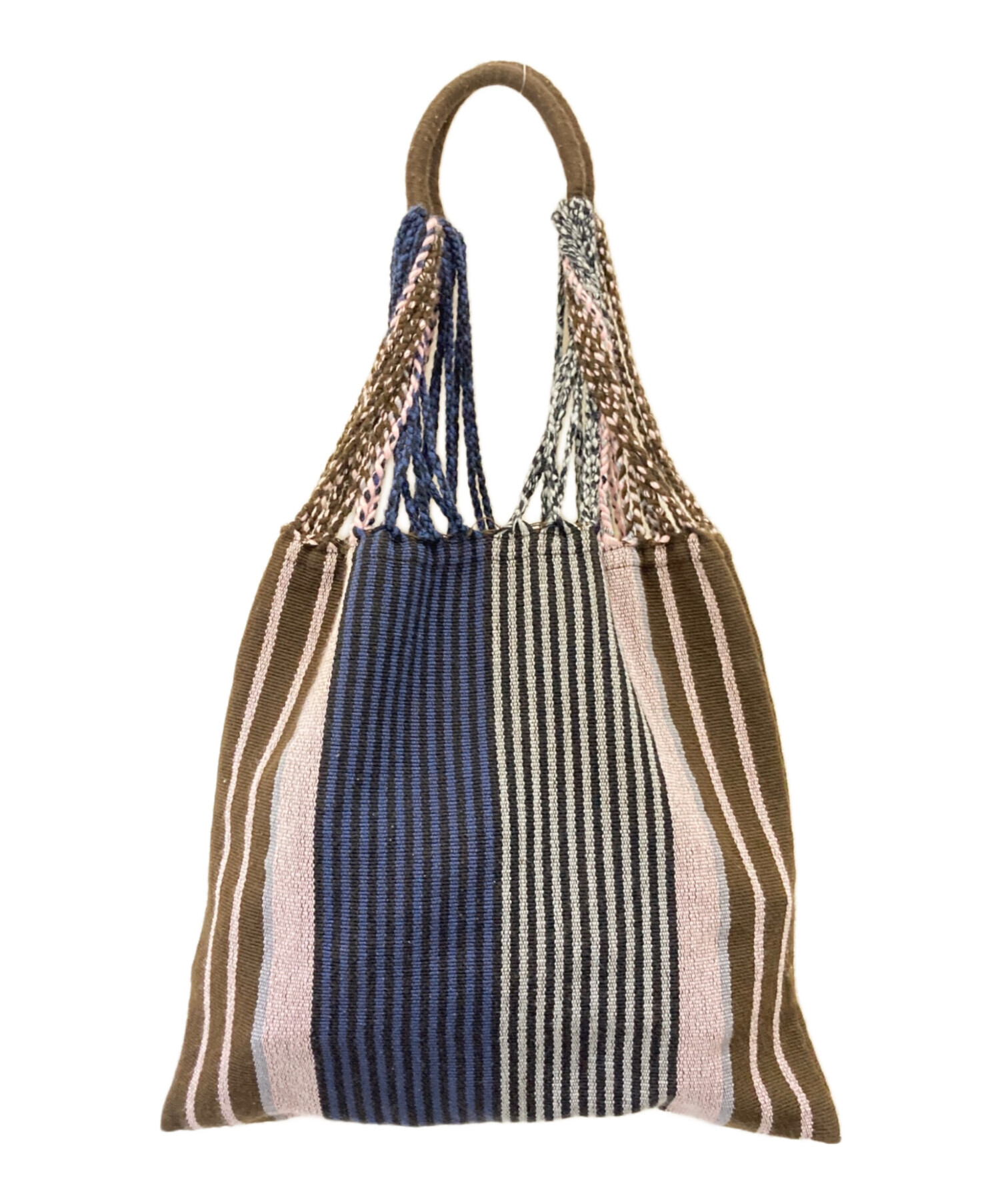 中古・古着通販】MARNI (マルニ) トートバッグ ブラウン×ピンク