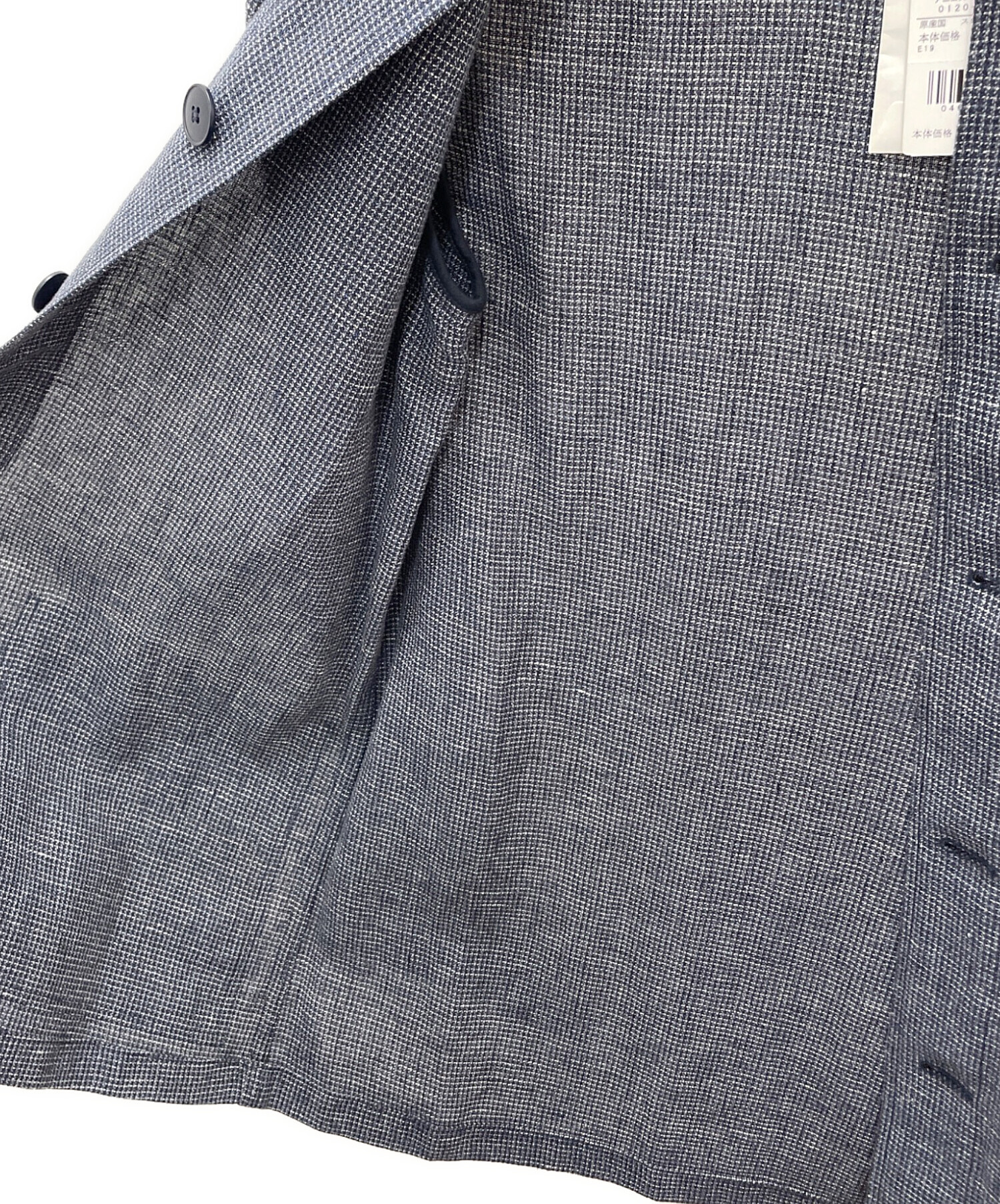 Agnes b. アニエスベー カジュアルジャケット メンズ 【古着】【中古】 中古・古着通販】agnes b homme (アニエスベーオム) リネンテーラード