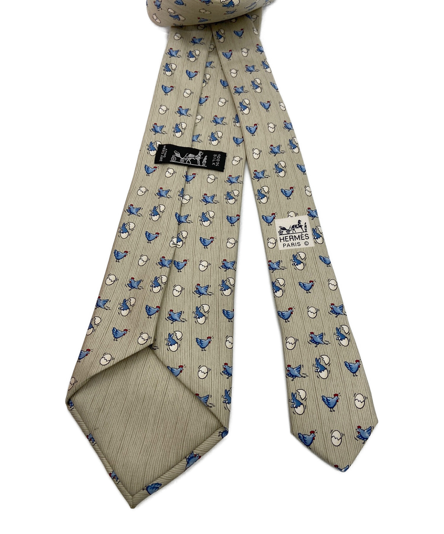 中古・古着通販】HERMES (エルメス) シルクネクタイ サイズ:FREE