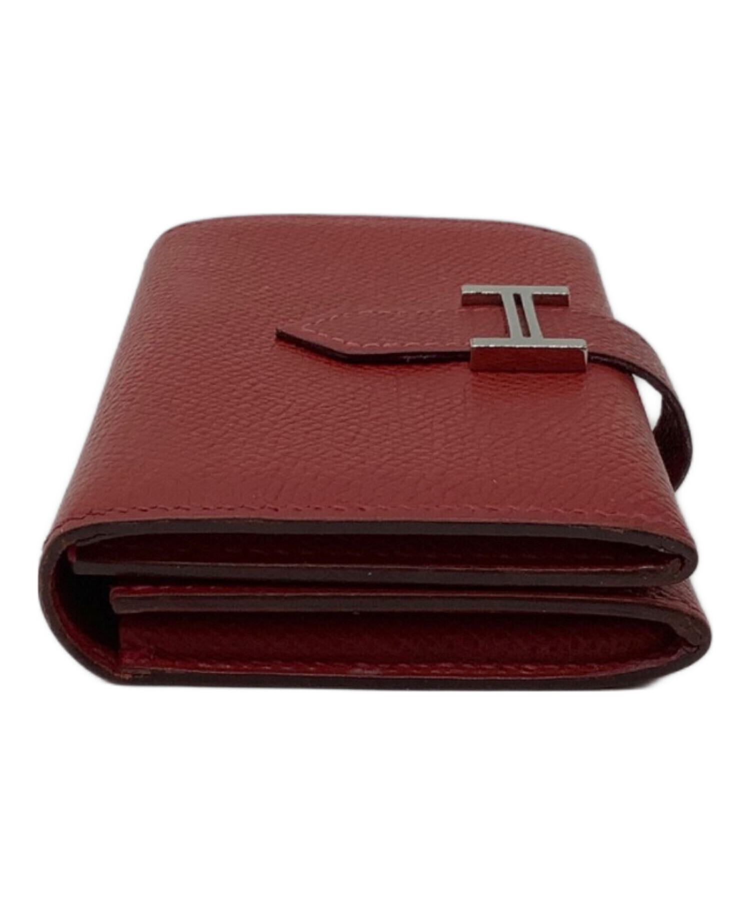 中古・古着通販】HERMES (エルメス) カードケース レッド｜ブランド