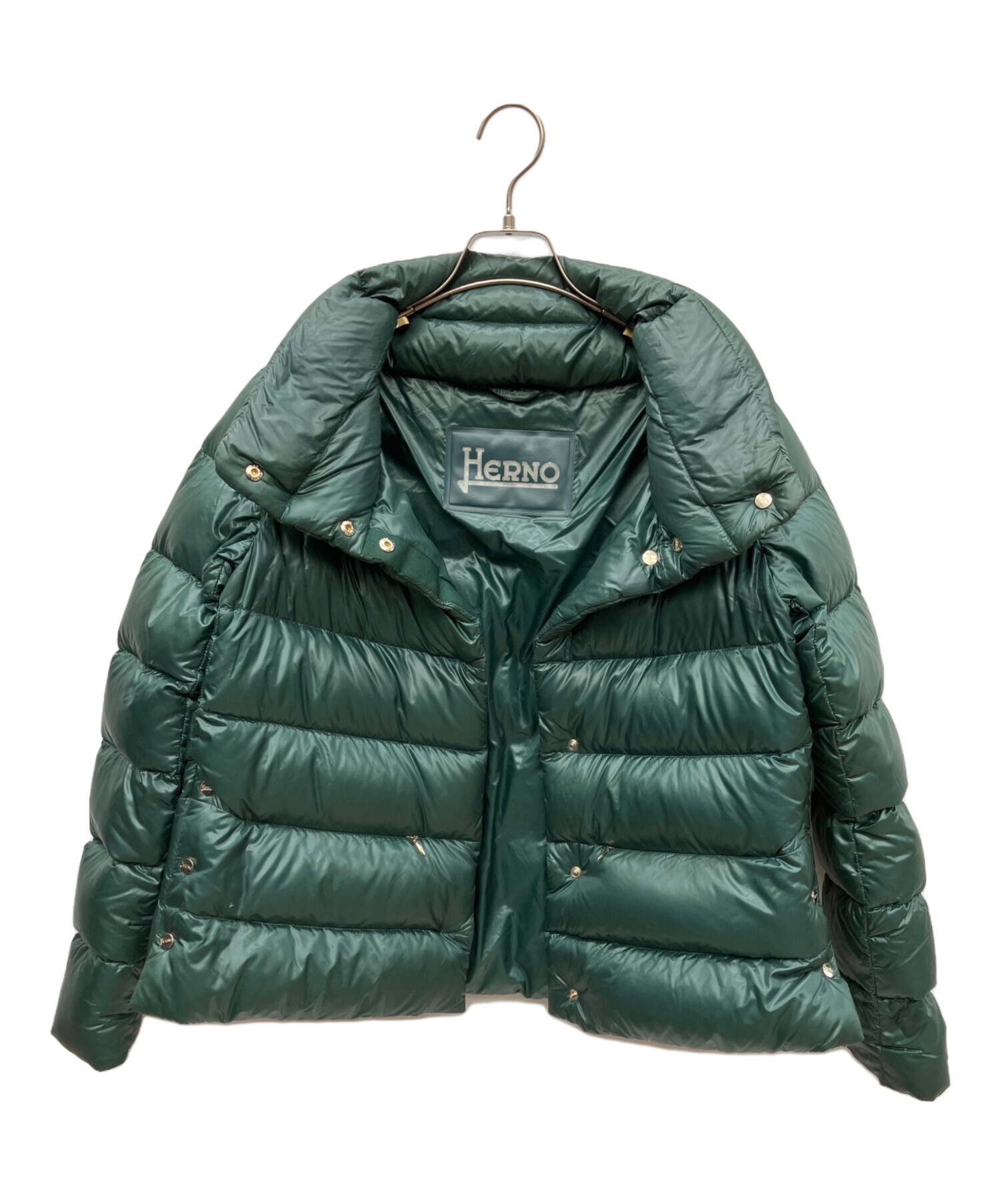 中古・古着通販】HERNO (ヘルノ) ダウンジャケット グリーン サイズ