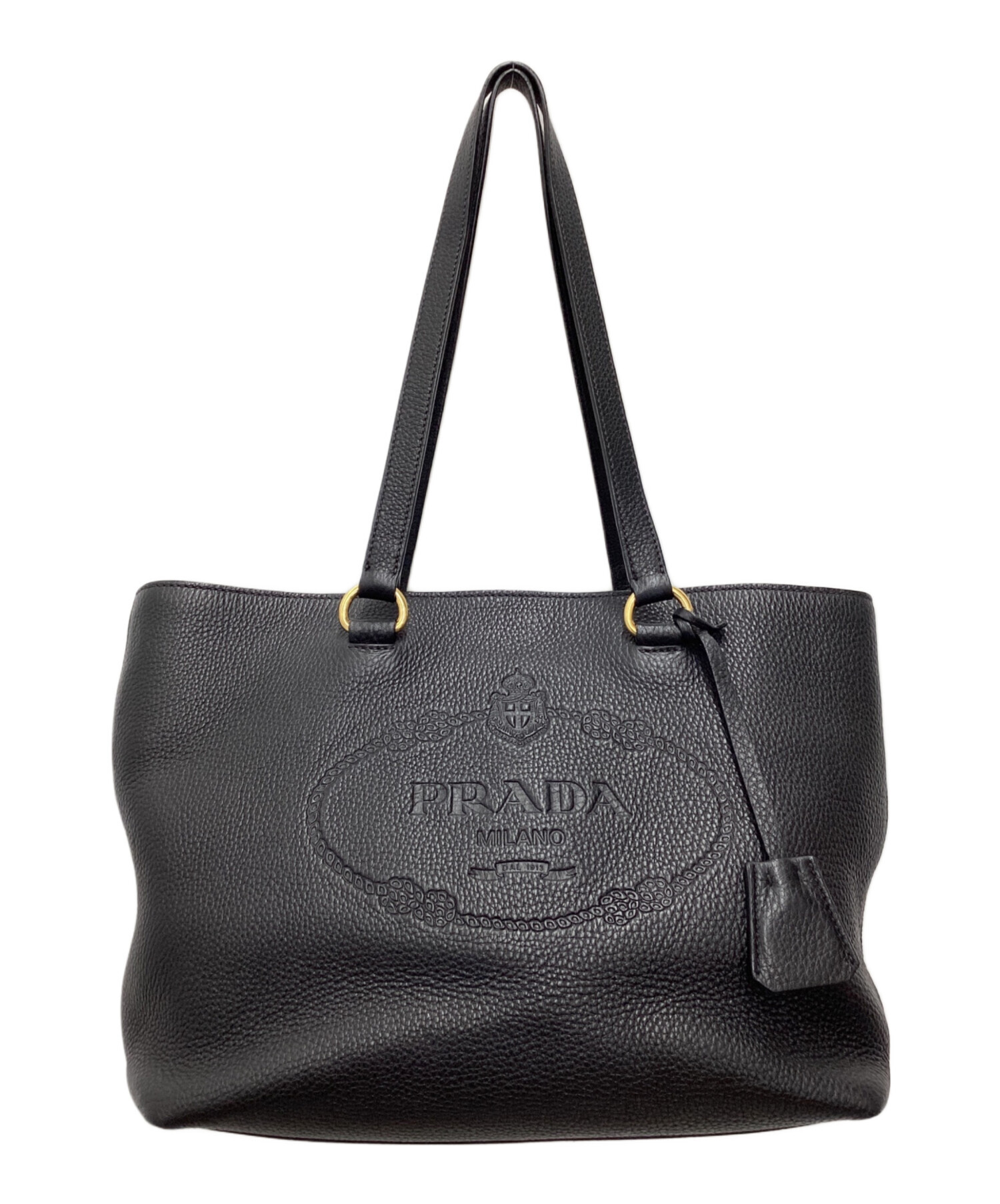 中古・古着通販】PRADA (プラダ) トートバッグ ブラック｜ブランド