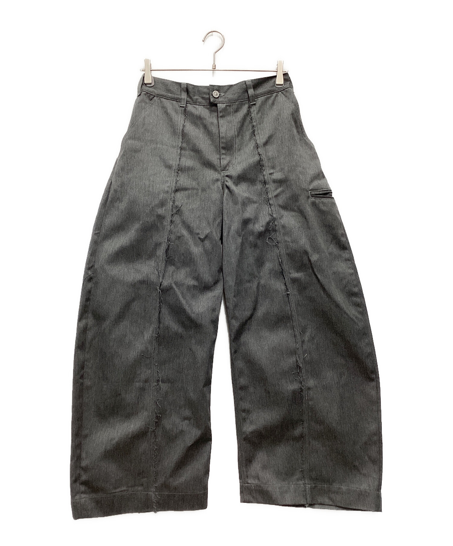 中古・古着通販】rin by TTAGGG (-) ワイドパンツ グレー サイズ:SIZE
