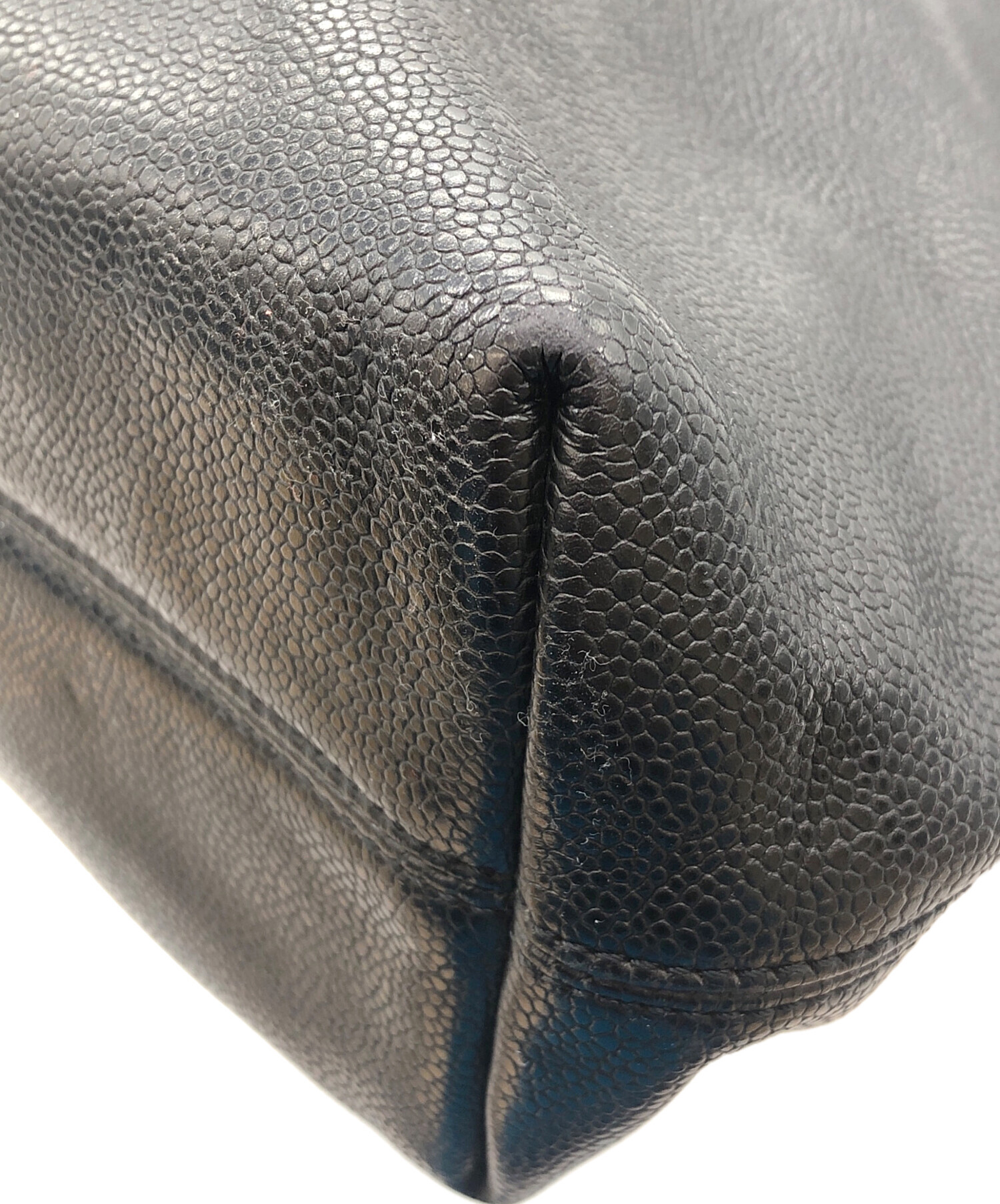 中古・古着通販】CHANEL (シャネル) ココマークトートバッグ ブラック